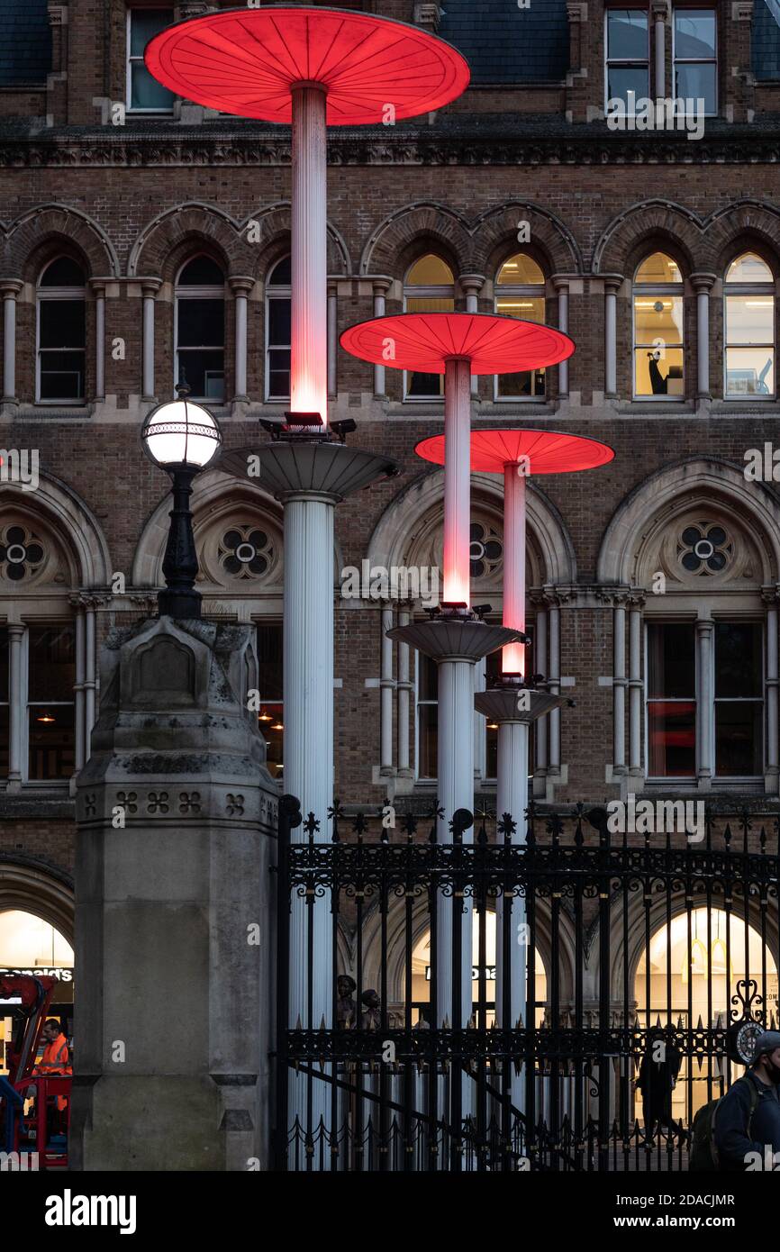 City of London Liverpool Street at Night Stock Photo - Alamy