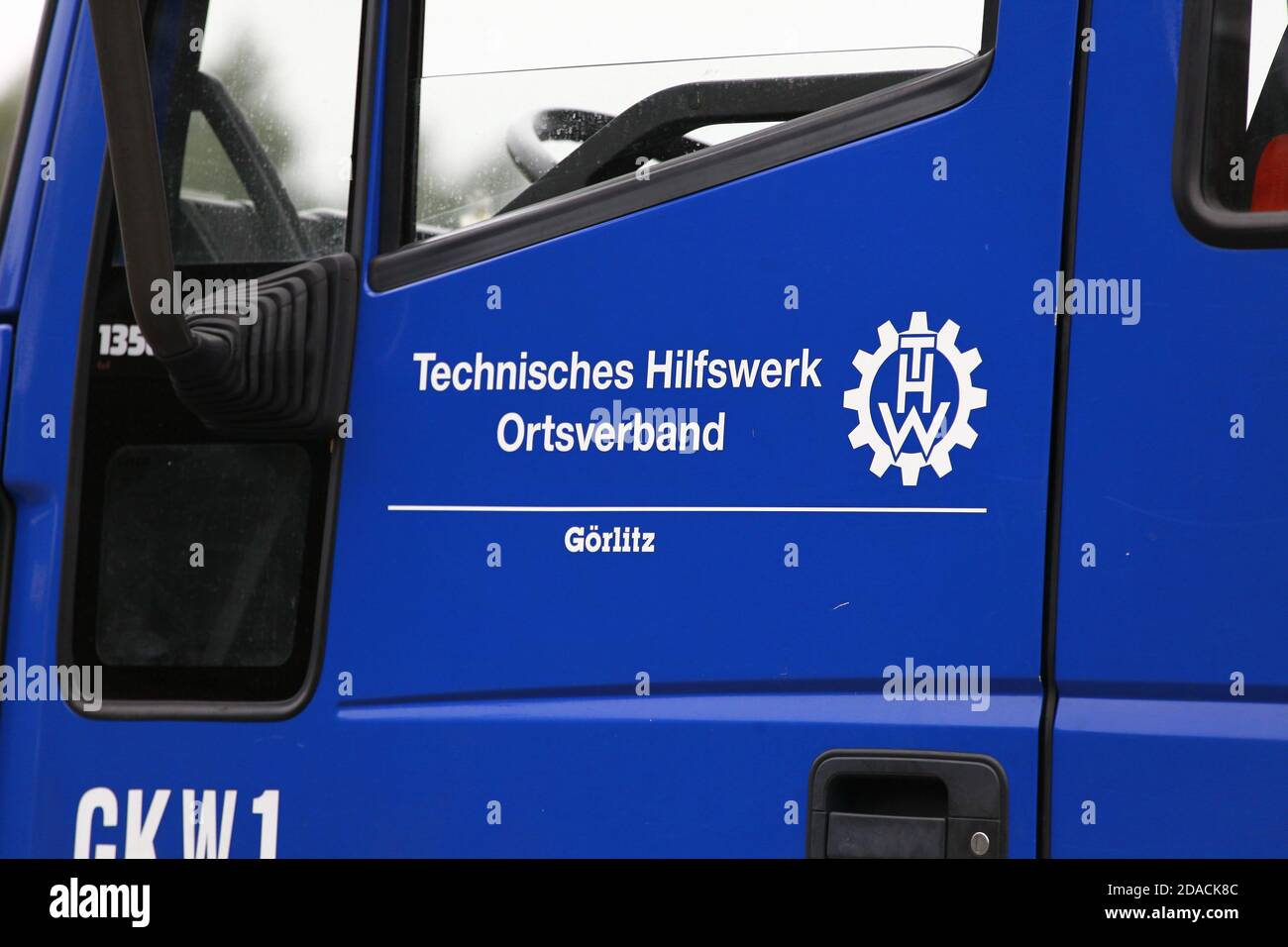symbolbild thw technisches hilfswerk Stock Photo - Alamy