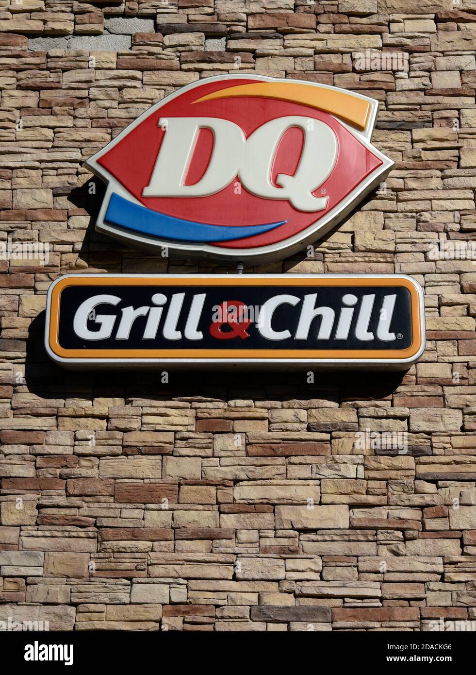 A Dairy Queen fast food restaurant in New Mexico. Dairy Queen is an ...