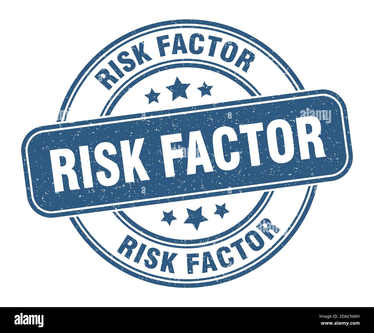 risk factor stamp. risk factor sign. round grunge label Stock Vector ...