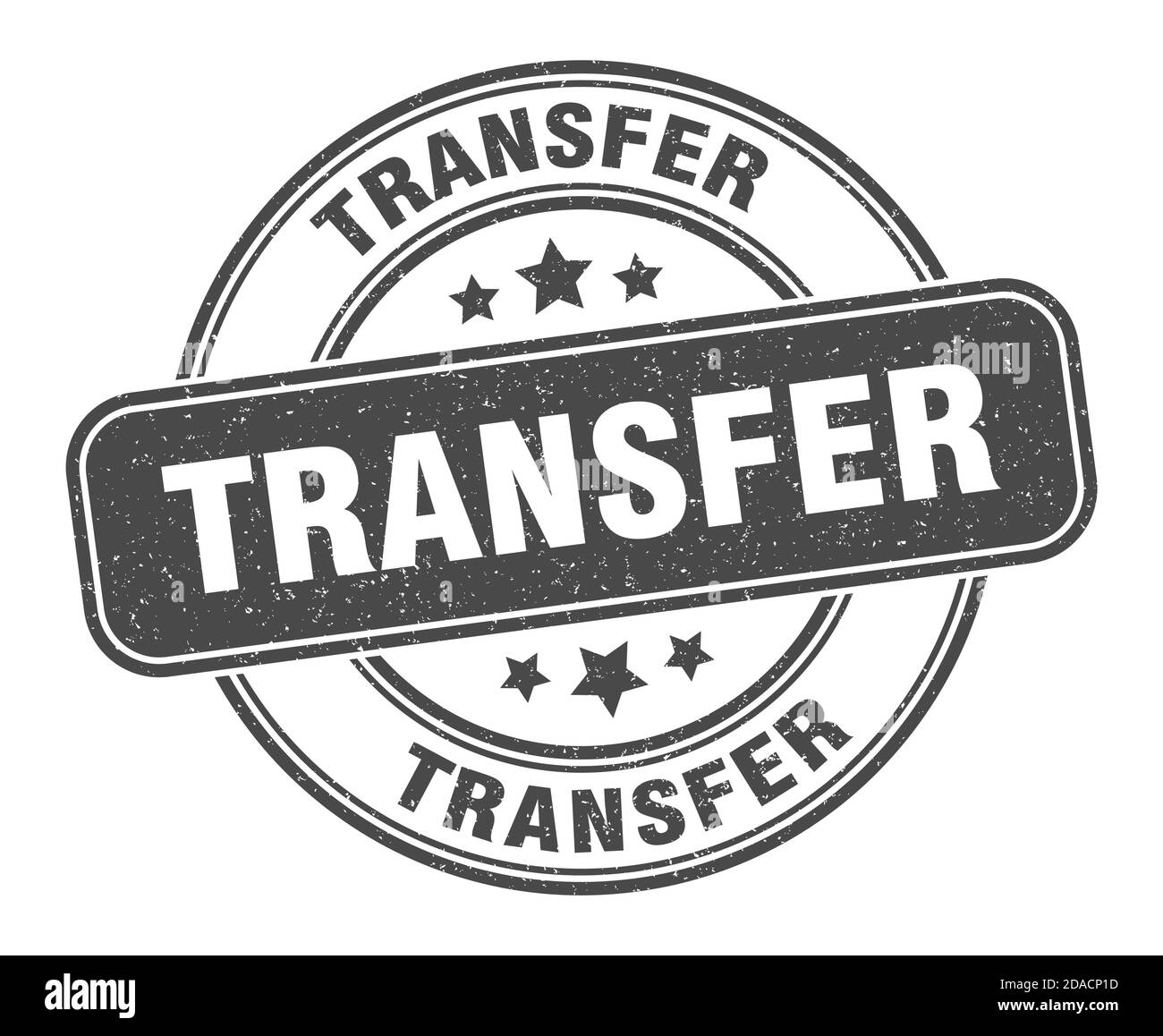 transfer stamp. transfer sign. round grunge label Stock Vector Image ...