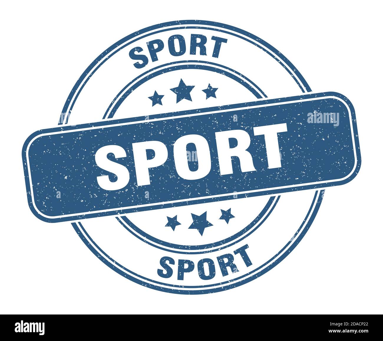 sport stamp. sport sign. round grunge label Stock Vector Image & Art ...