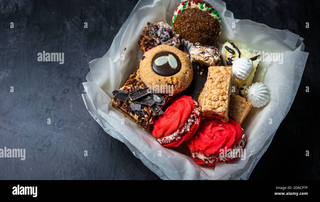 Selection of cookies hi-res stock photography and images - Alamy