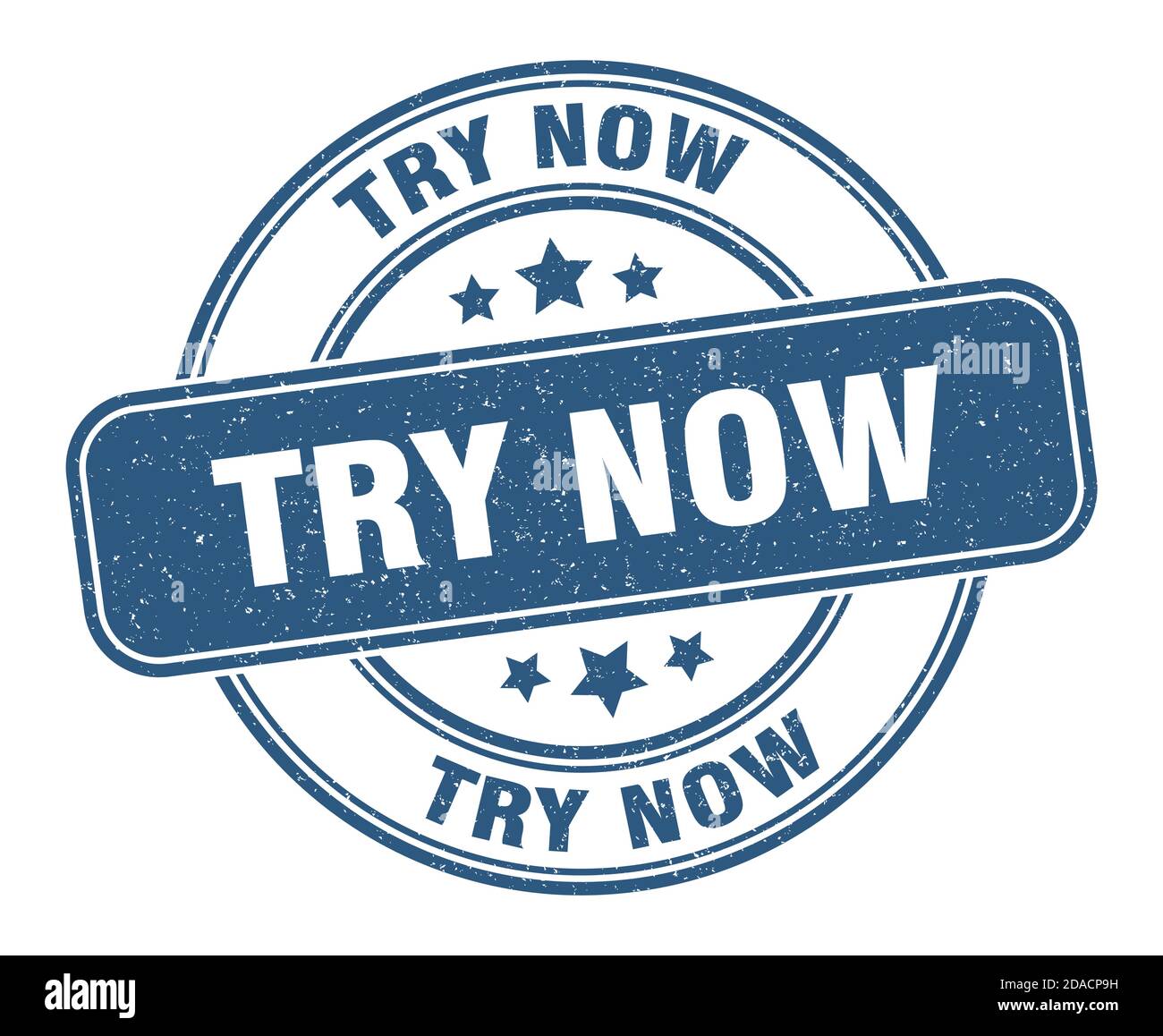 Try now blue sign Stock Vector Images - Alamy