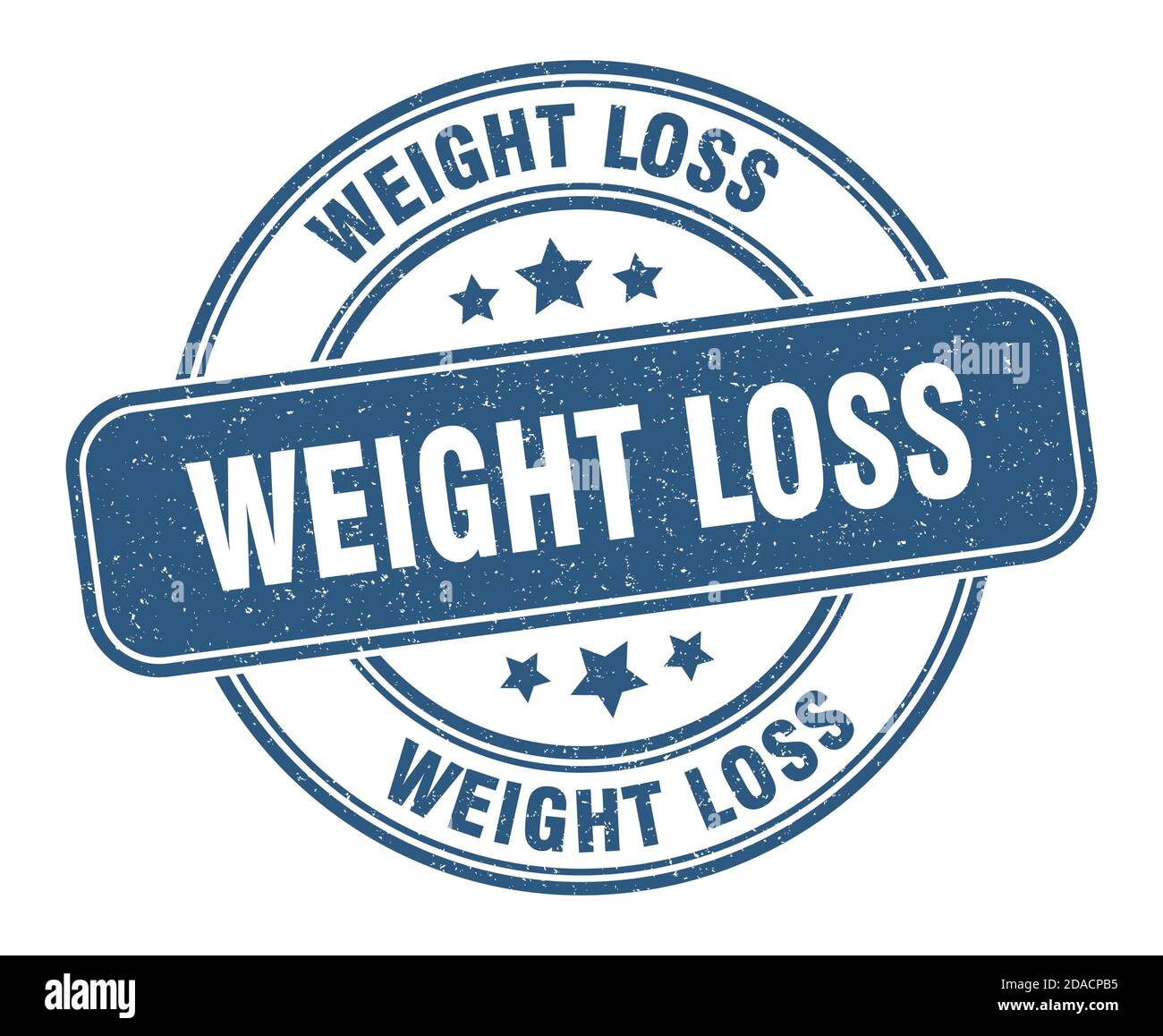 weight loss stamp. weight loss sign. round grunge label Stock Vector ...