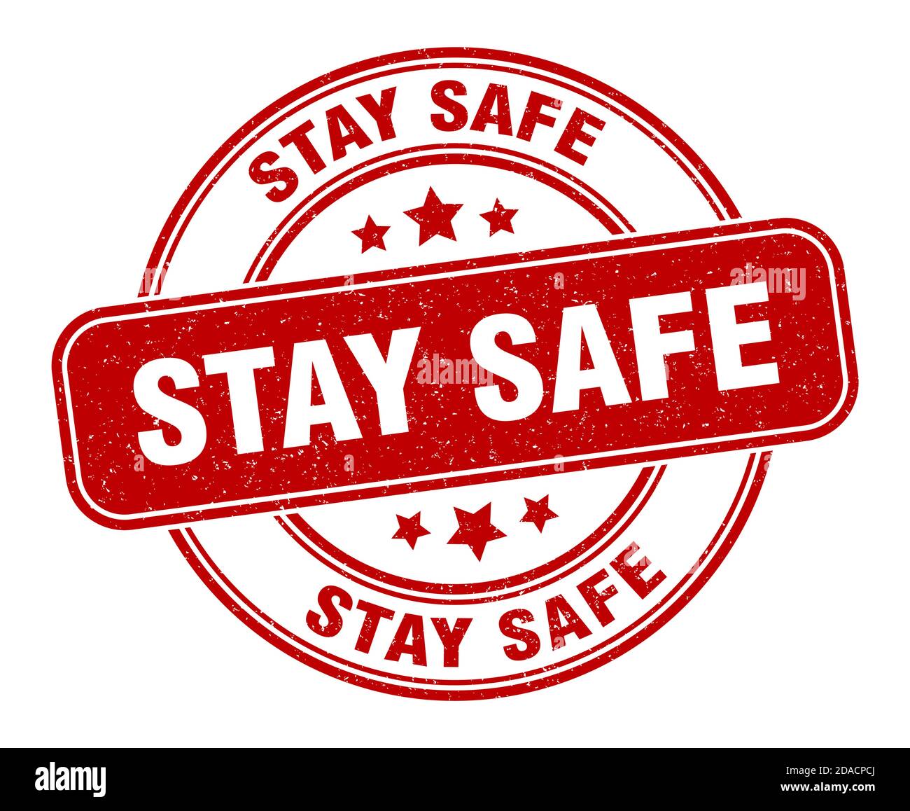 stay safe stamp. stay safe sign. round grunge label Stock Vector Image ...