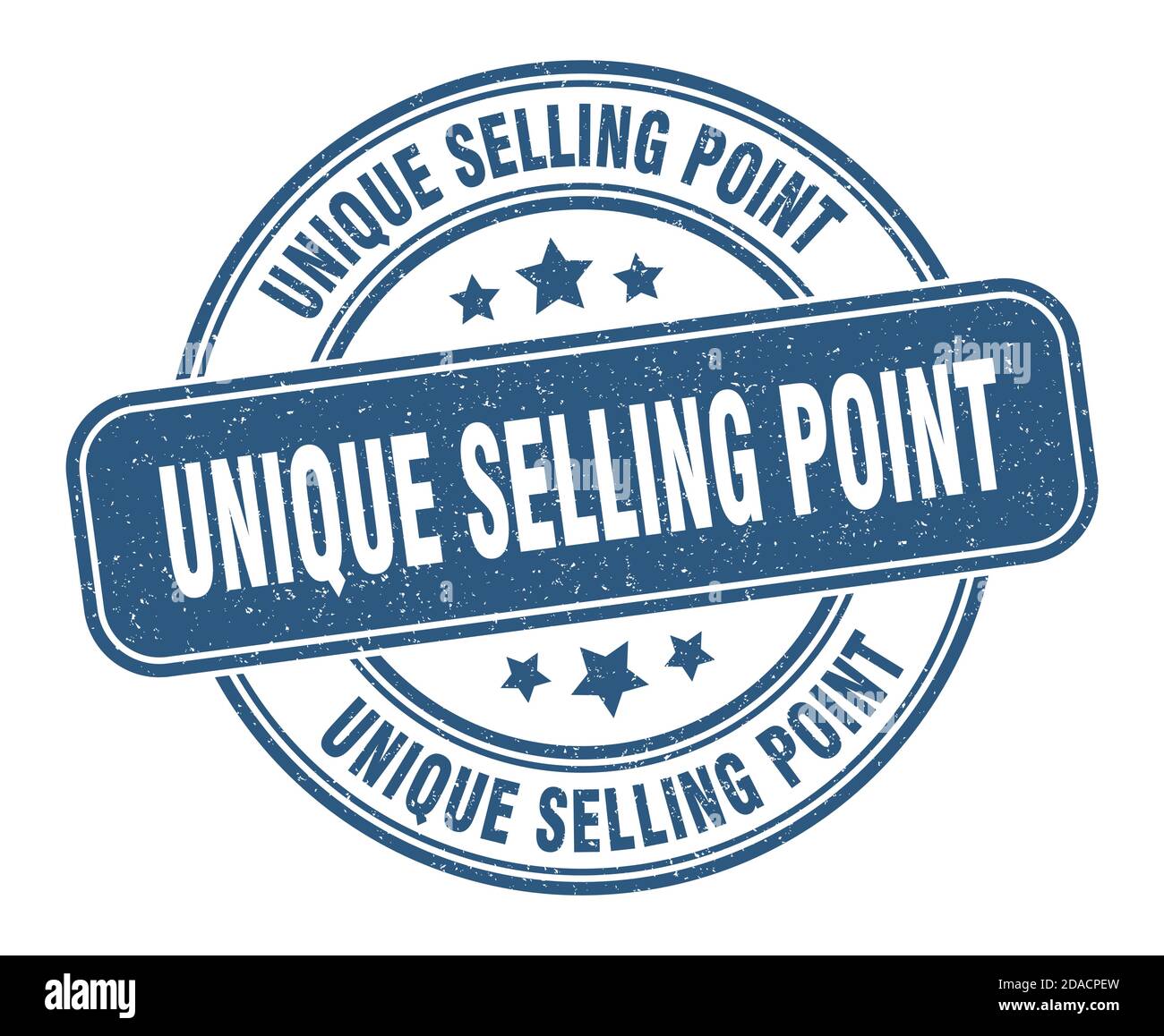 unique selling point stamp. unique selling point sign. round grunge ...