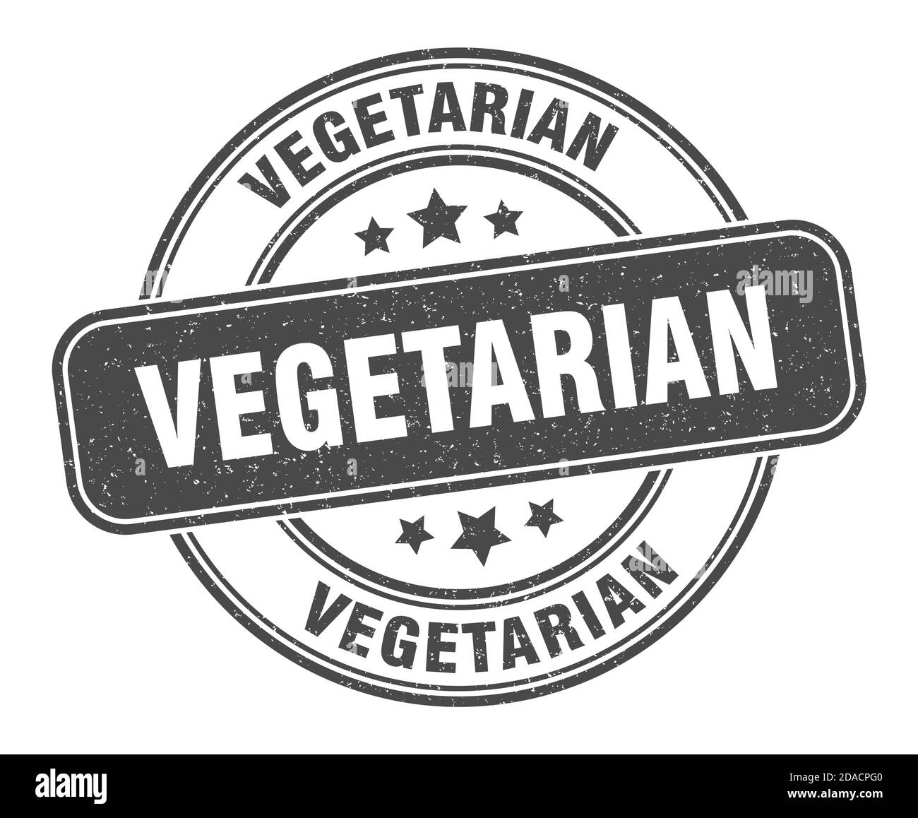 vegetarian stamp. vegetarian sign. round grunge label Stock Vector ...
