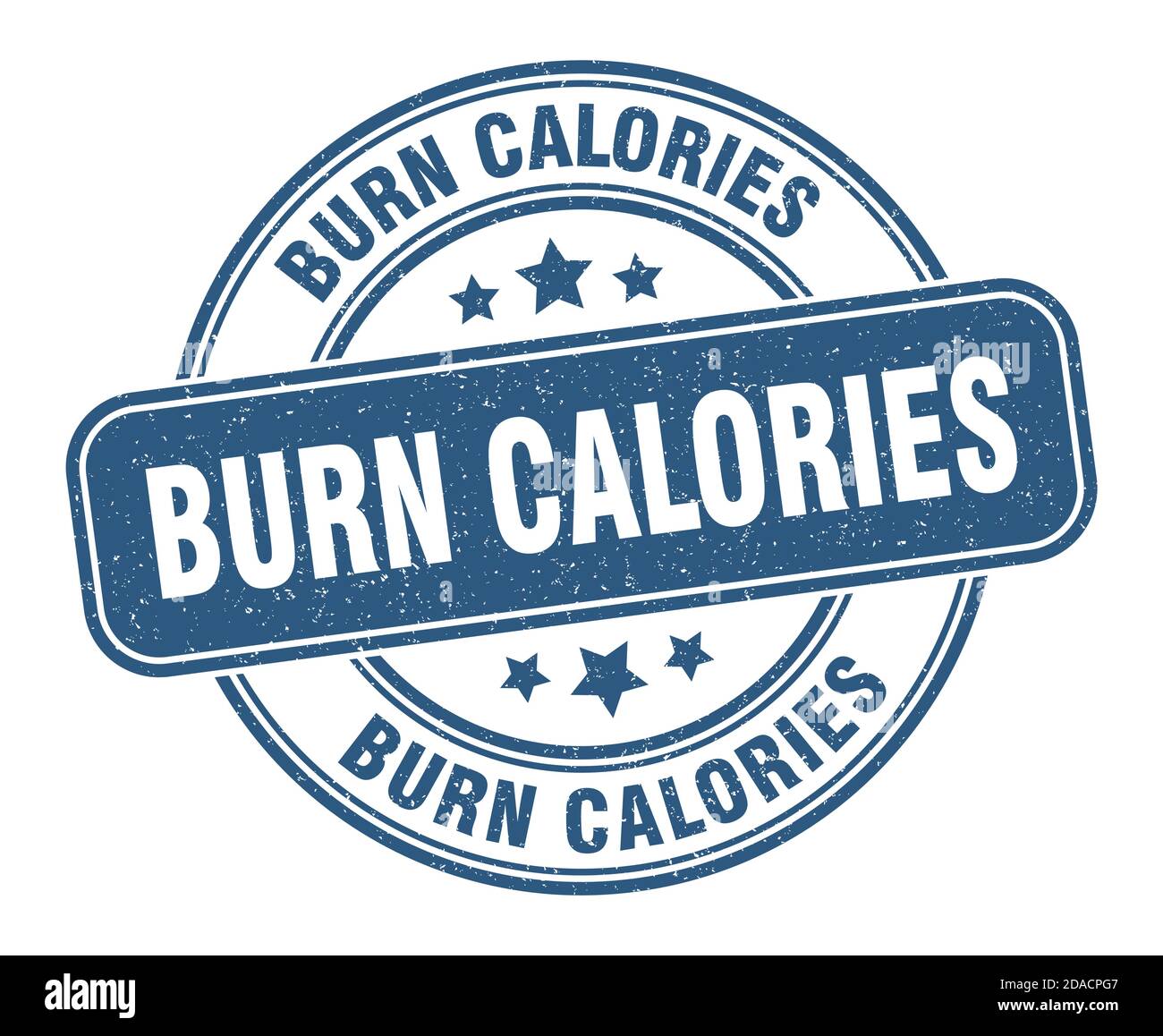 Burn calories stamp hi-res stock photography and images - Alamy