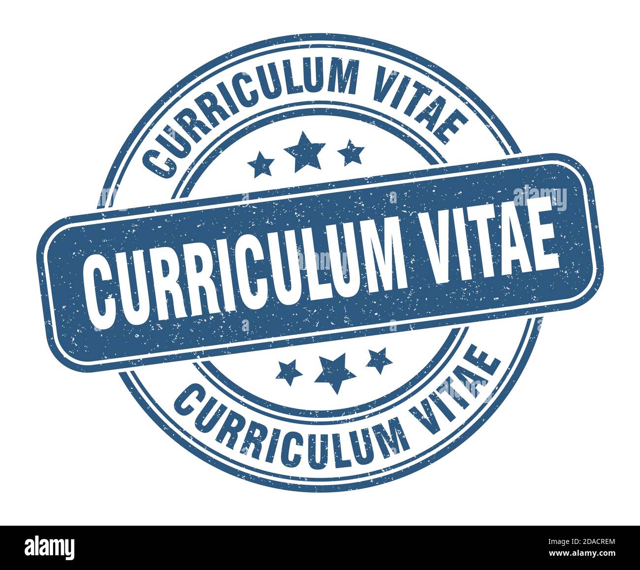 curriculum vitae stamp. curriculum vitae sign. round grunge label Stock ...