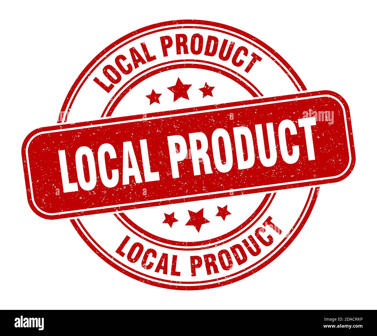 local product stamp. local product sign. round grunge label Stock ...