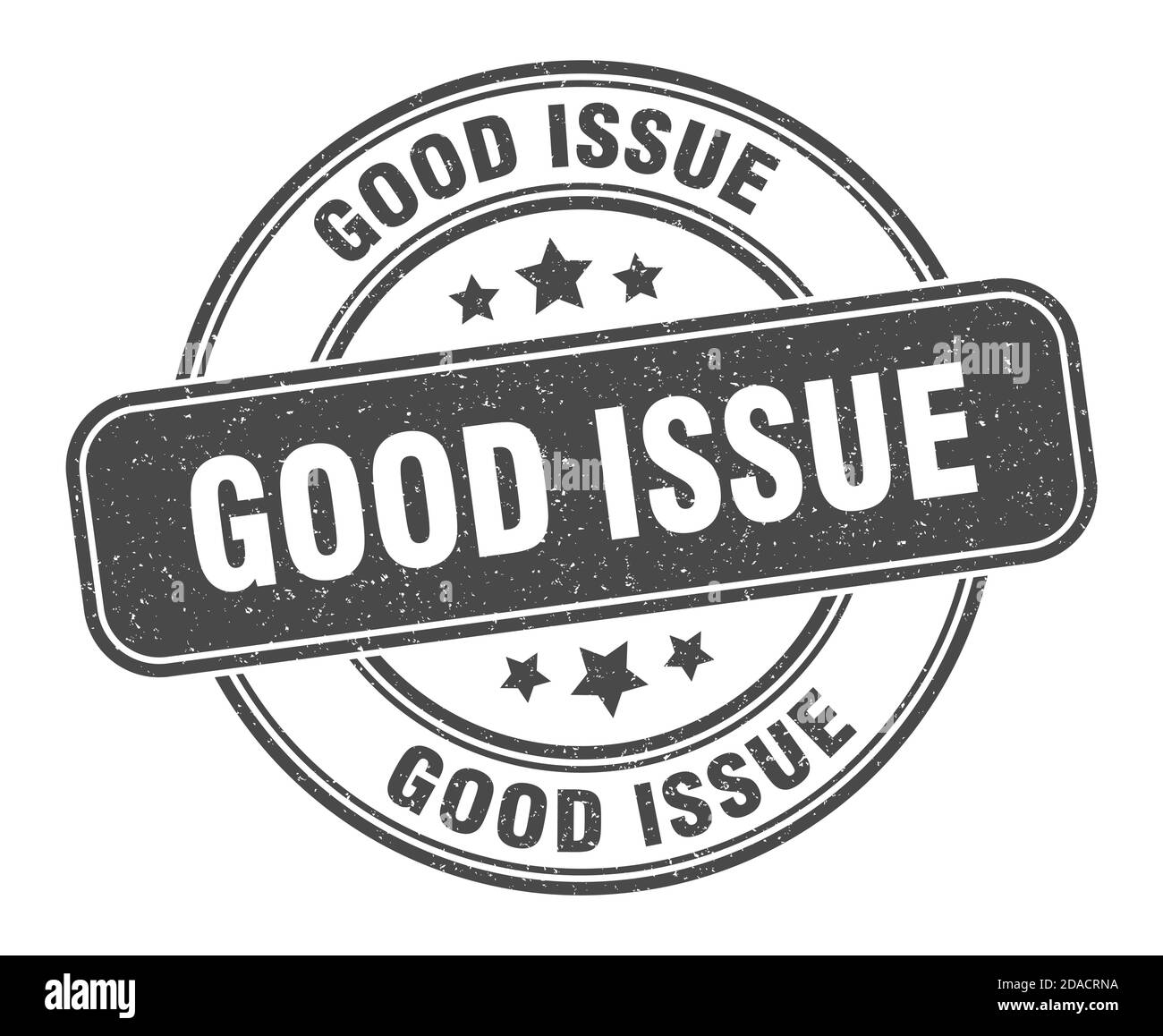 good issue stamp. good issue sign. round grunge label Stock Vector ...