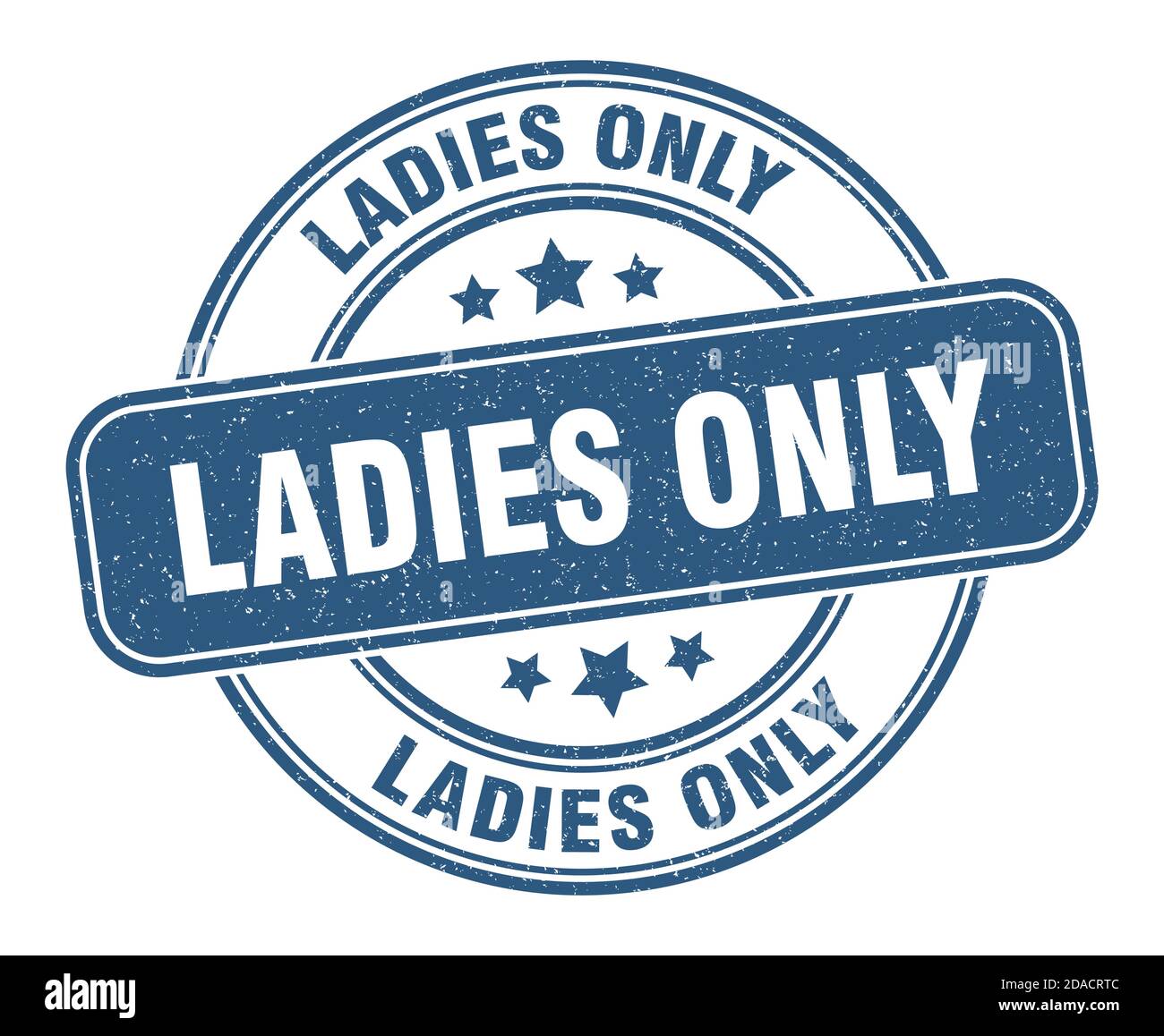 ladies only stamp. ladies only sign. round grunge label Stock Vector ...