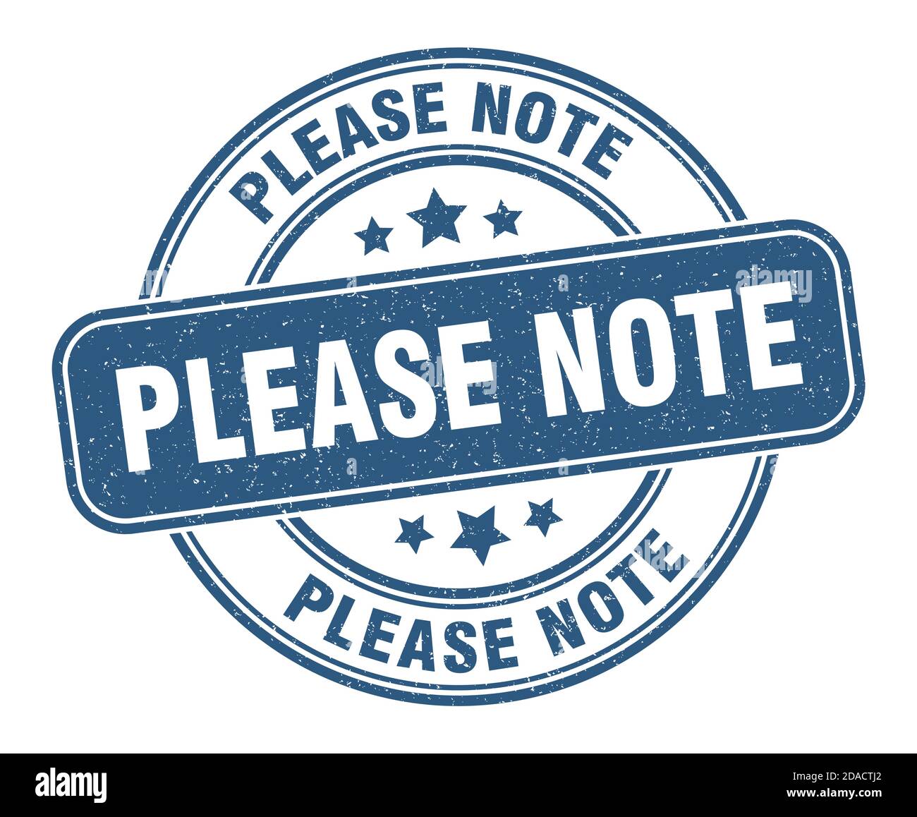 please note stamp. please note sign. round grunge label Stock Vector ...
