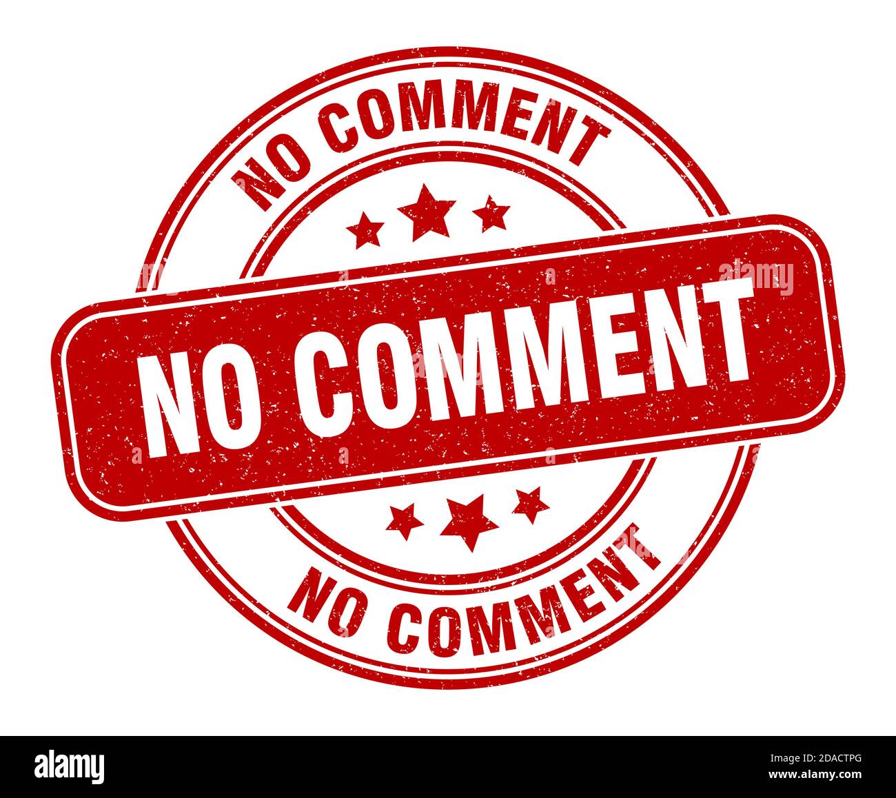 No comment stamp sign seal Cut Out Stock Images & Pictures - Alamy