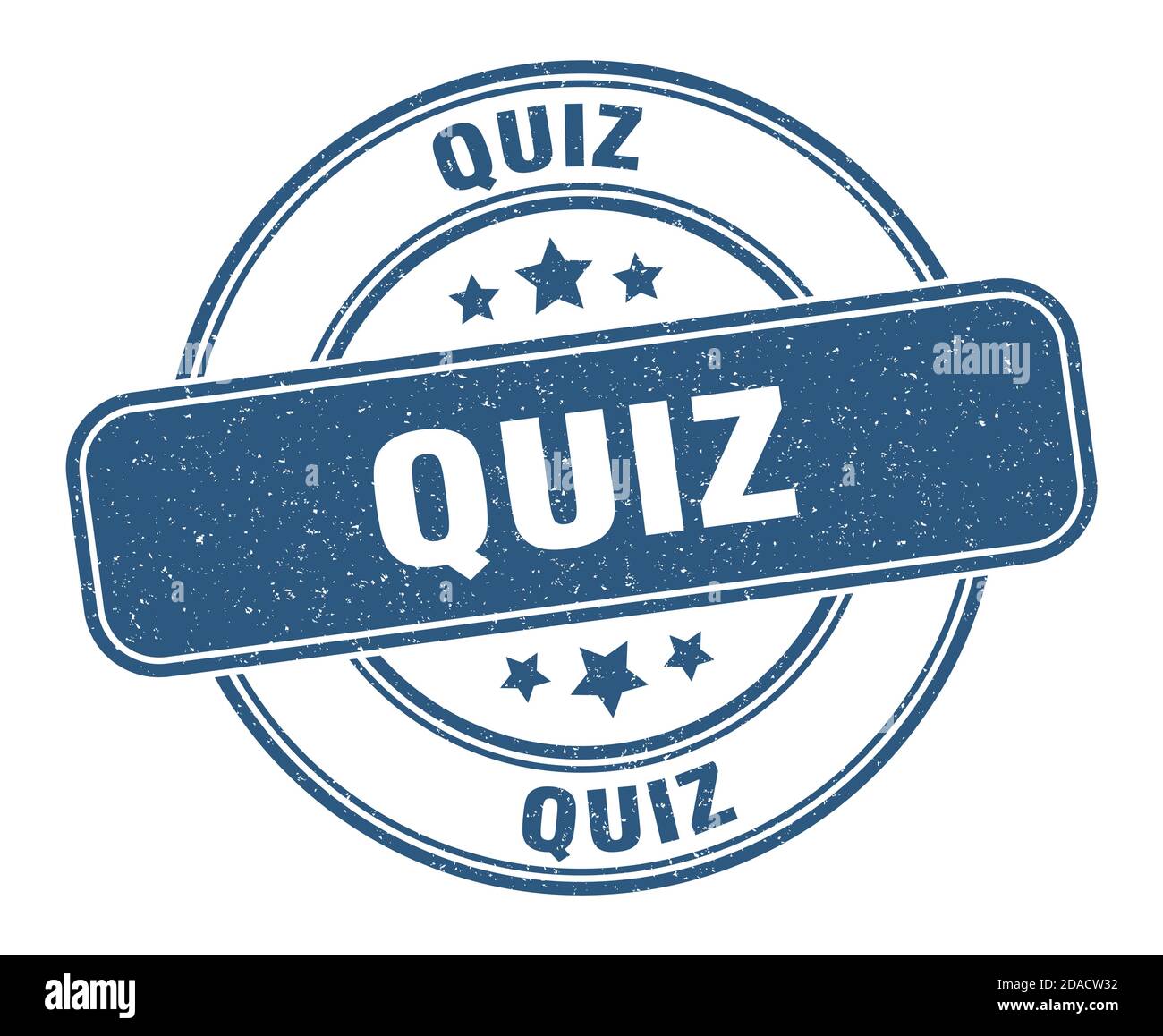 quiz stamp. quiz sign. round grunge label Stock Vector Image & Art - Alamy