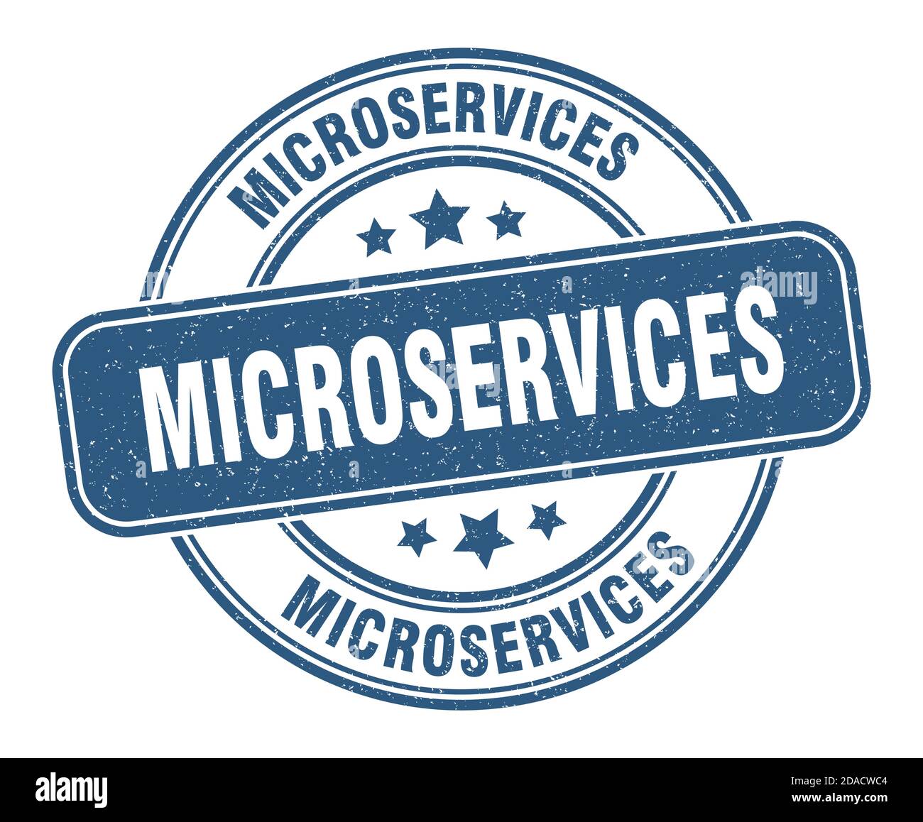 microservices stamp. microservices sign. round grunge label Stock ...