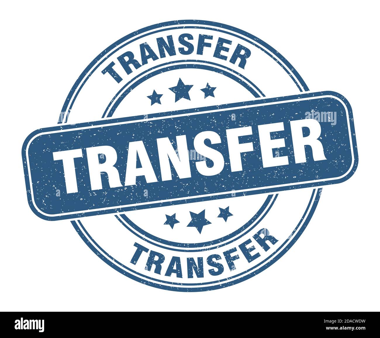 transfer stamp. transfer sign. round grunge label Stock Vector Image ...