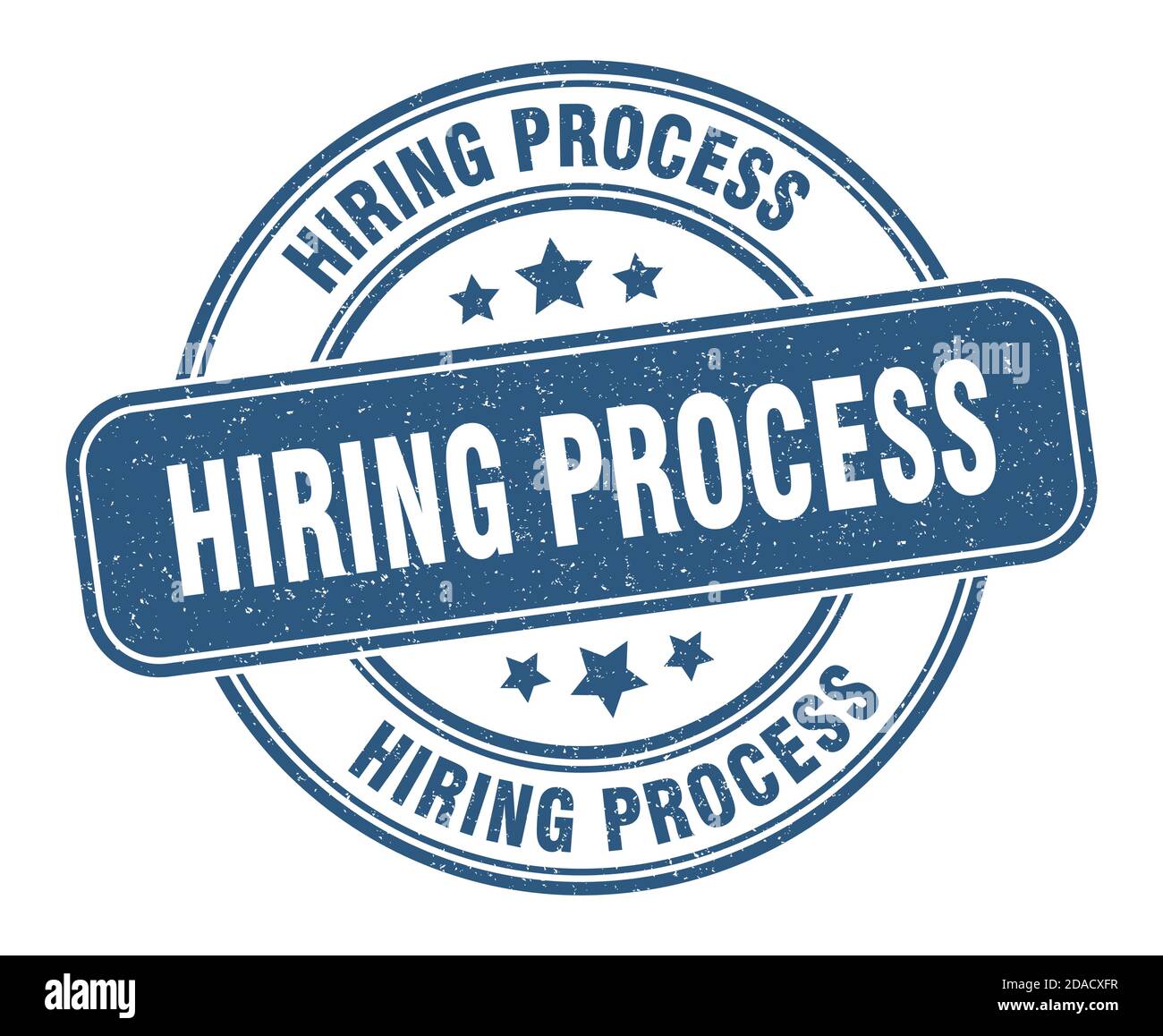 hiring process stamp. hiring process sign. round grunge label Stock ...