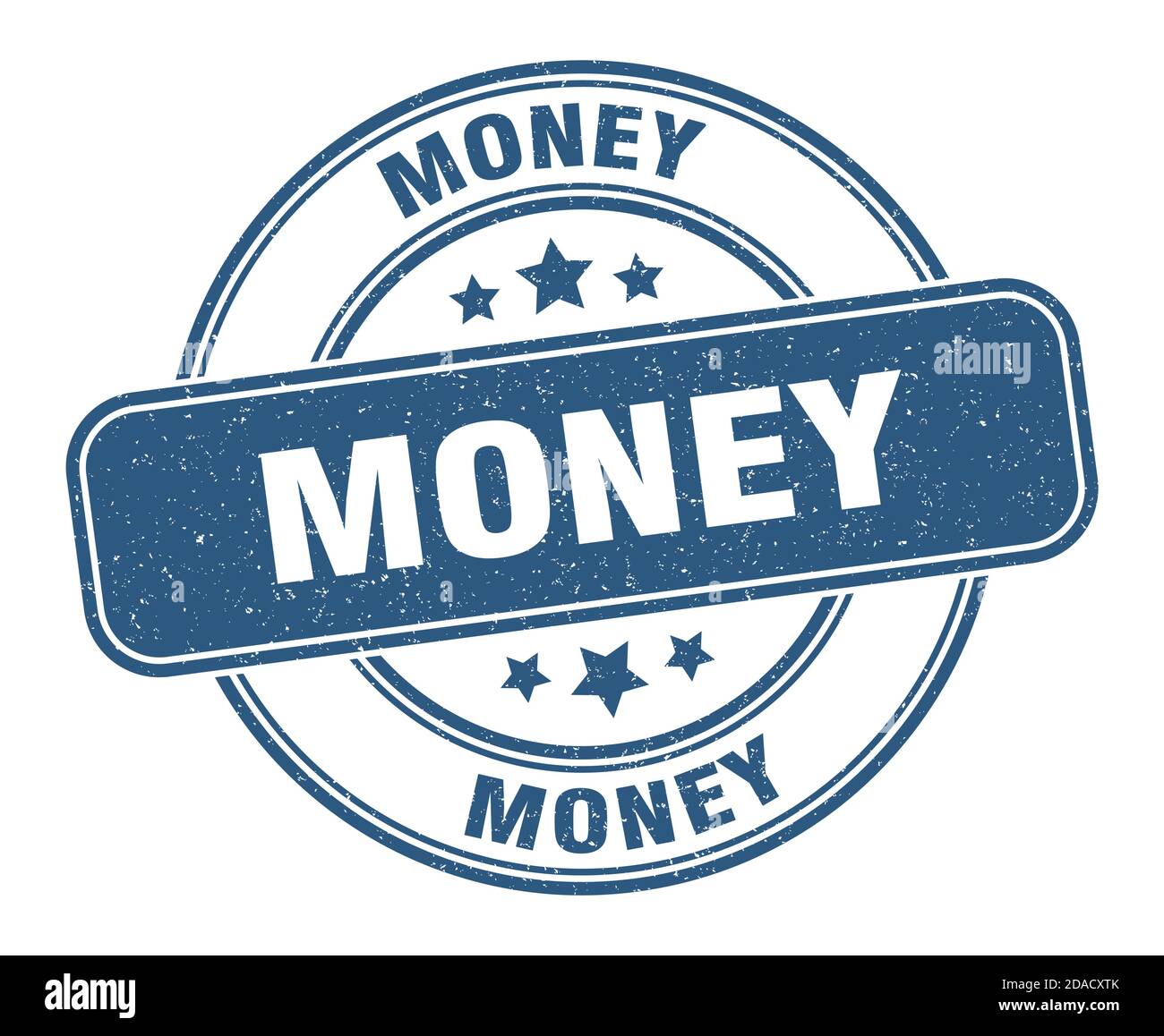 money stamp. money sign. round grunge label Stock Vector Image & Art ...
