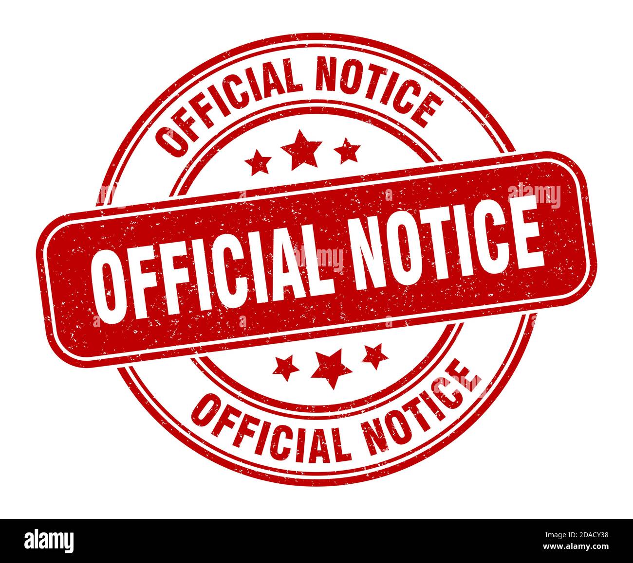 Official notice sign round hi-res stock photography and images - Alamy