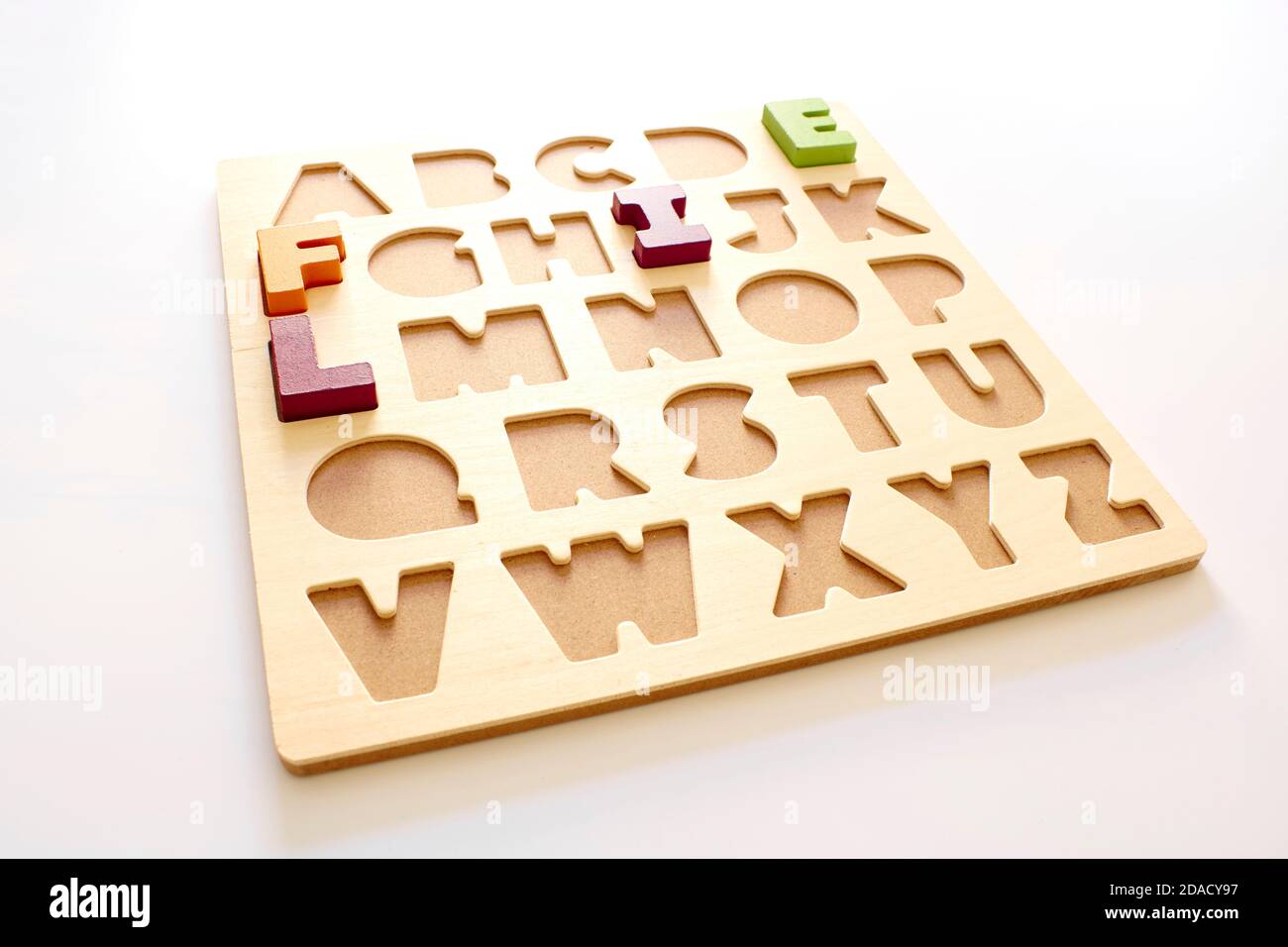 A studio photo alphabet letters Stock Photo - Alamy