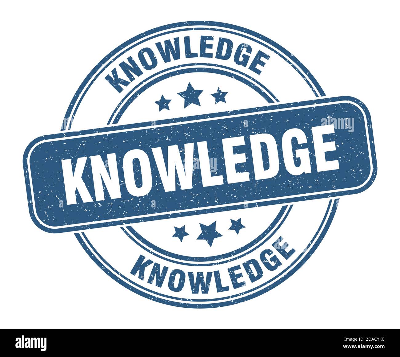 knowledge stamp. knowledge sign. round grunge label Stock Vector Image ...