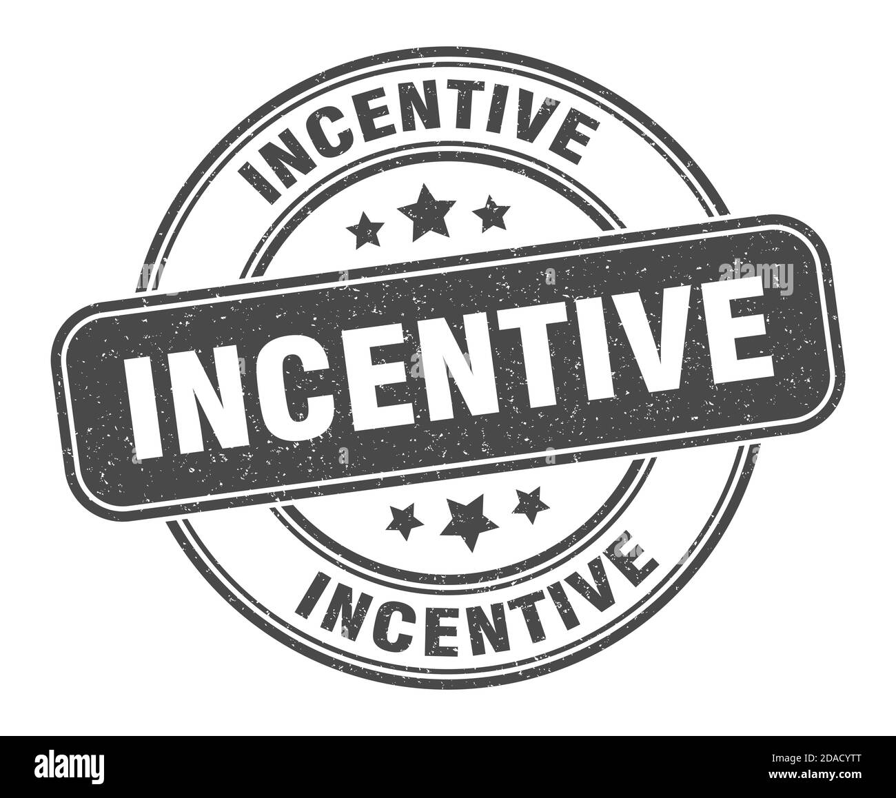 incentive stamp. incentive sign. round grunge label Stock Vector Image ...