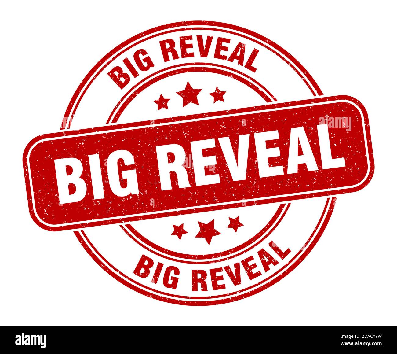 big reveal stamp. big reveal sign. round grunge label Stock Vector ...