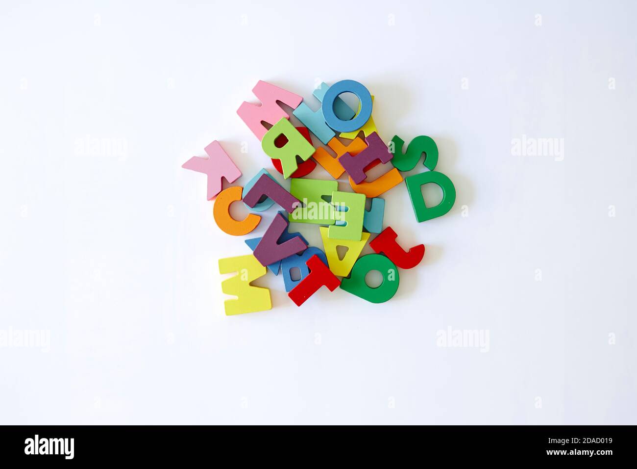 A studio photo alphabet letters Stock Photo - Alamy