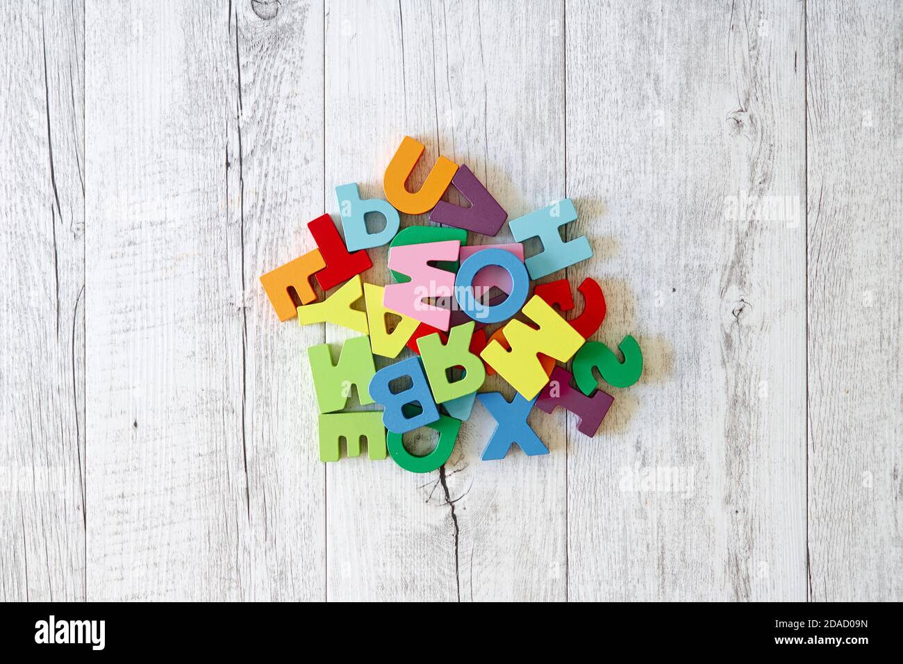 A studio photo alphabet letters Stock Photo - Alamy