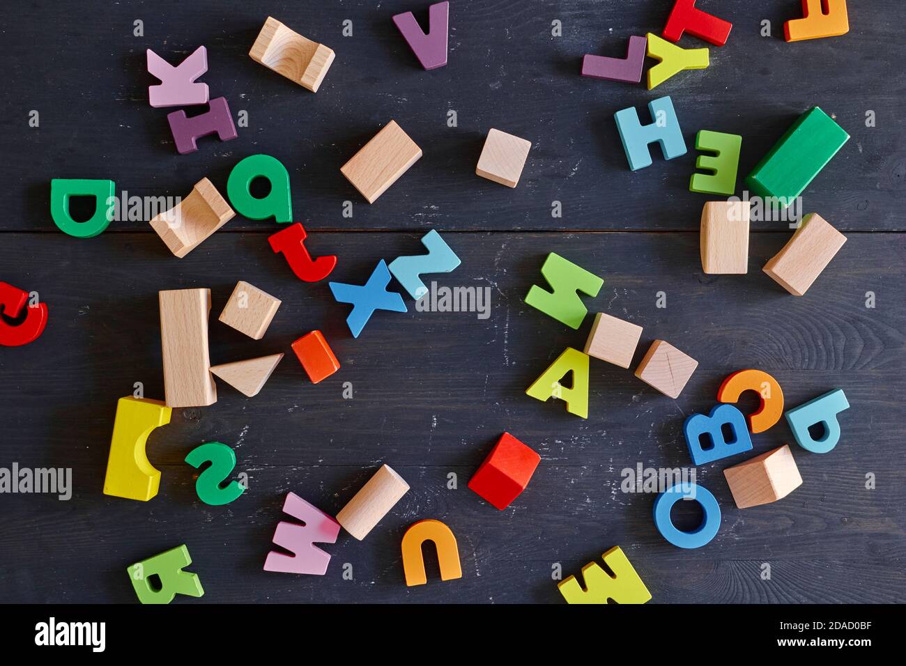 A studio photo alphabet letters Stock Photo - Alamy