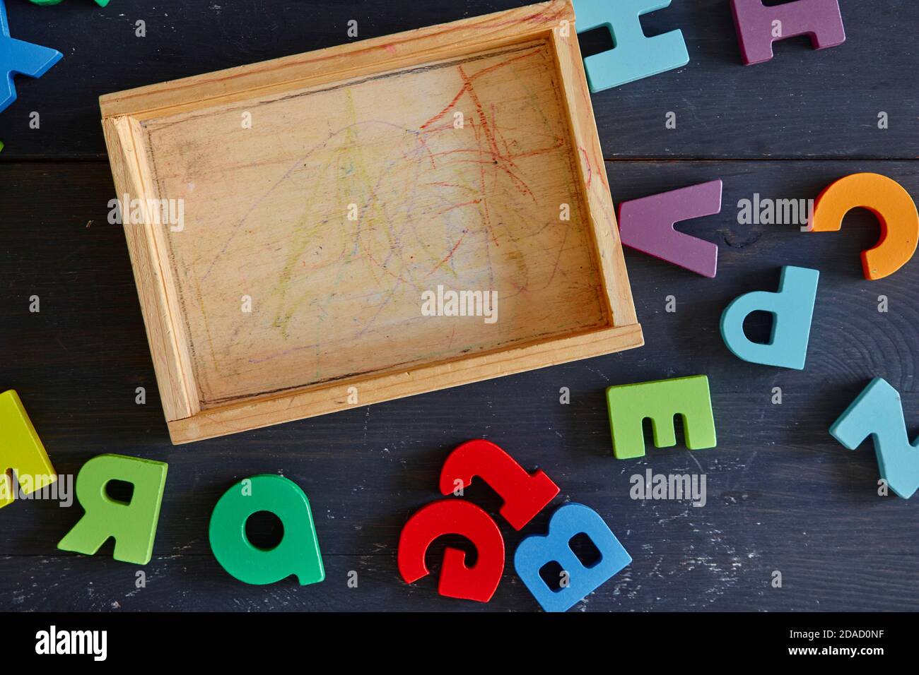 A studio photo alphabet letters Stock Photo - Alamy