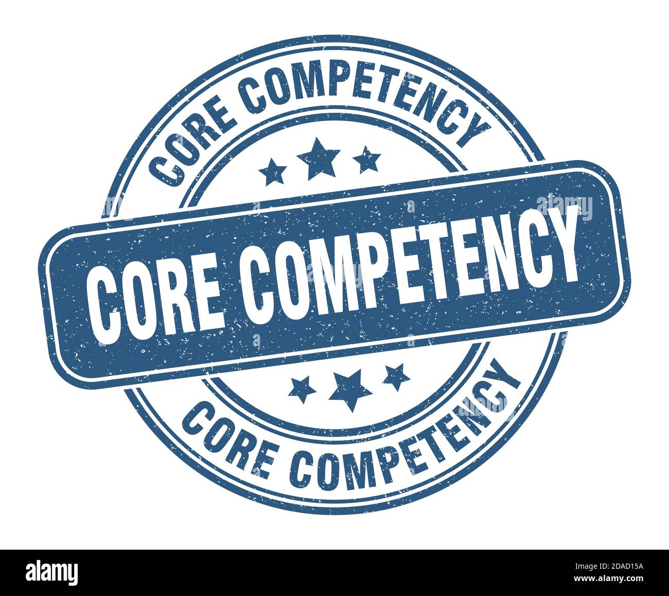 core competency stamp. core competency sign. round grunge label Stock ...