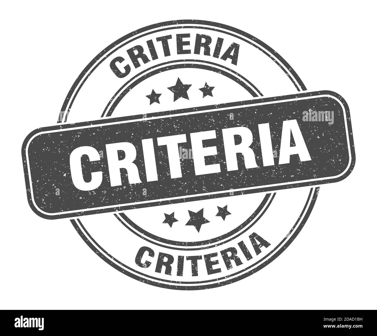 criteria stamp. criteria sign. round grunge label Stock Vector Image ...
