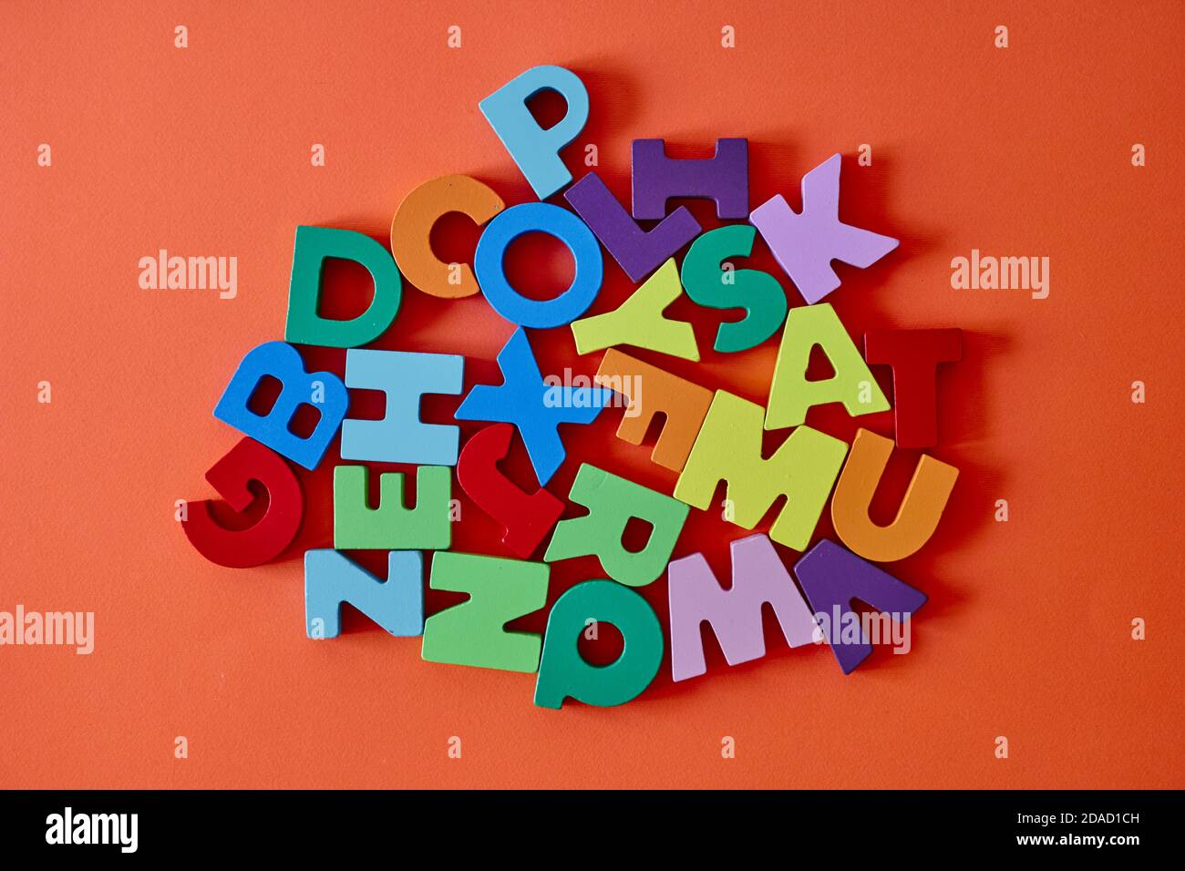 A studio photo alphabet letters Stock Photo - Alamy