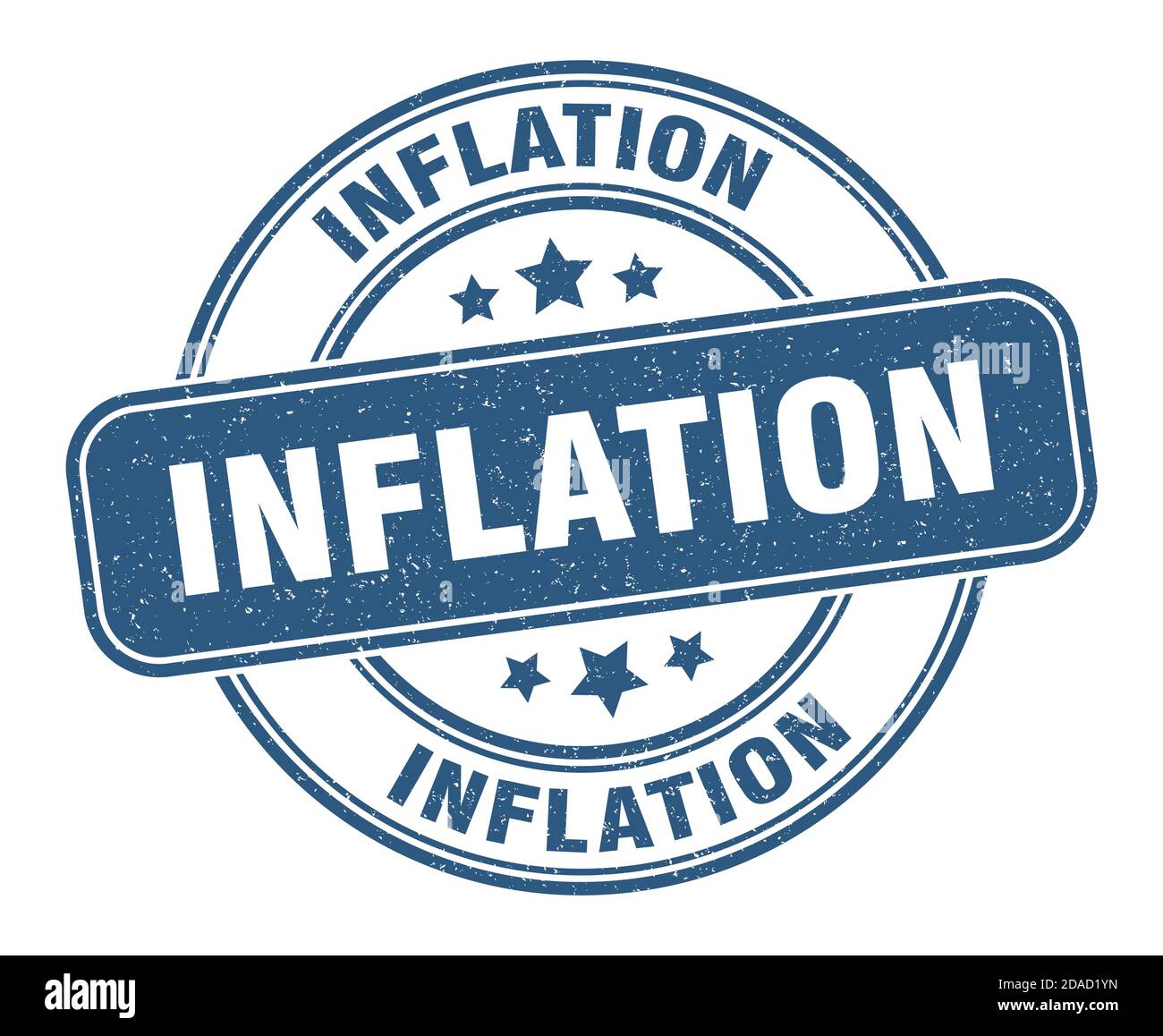 inflation stamp. inflation sign. round grunge label Stock Vector Image ...