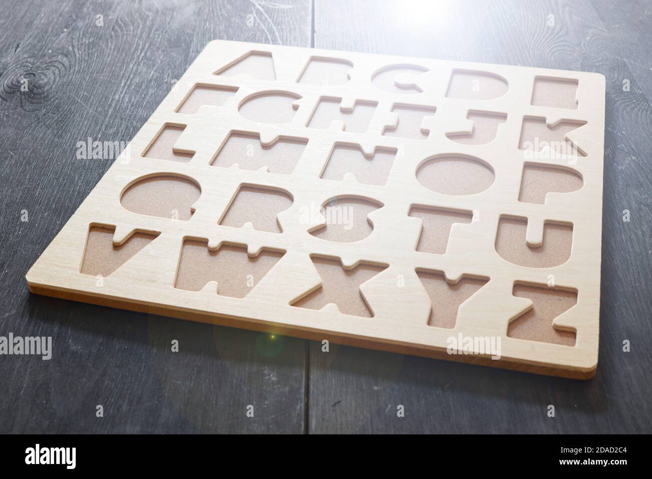 A studio photo alphabet letters Stock Photo - Alamy