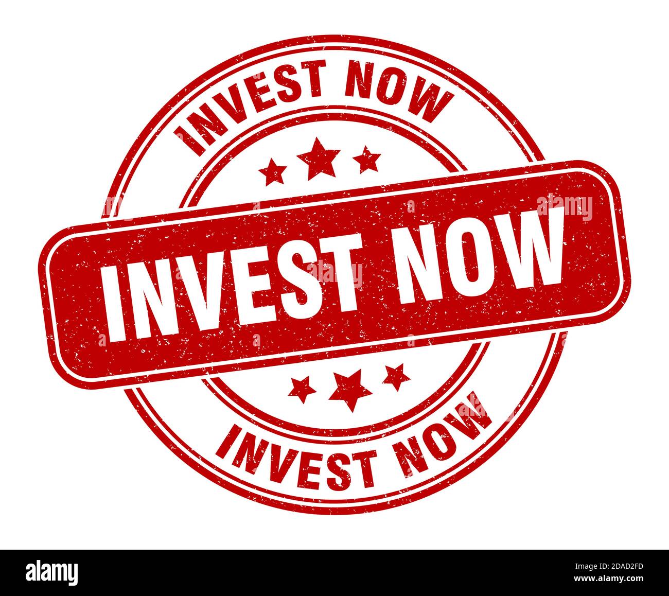 invest now stamp. invest now sign. round grunge label Stock Vector ...