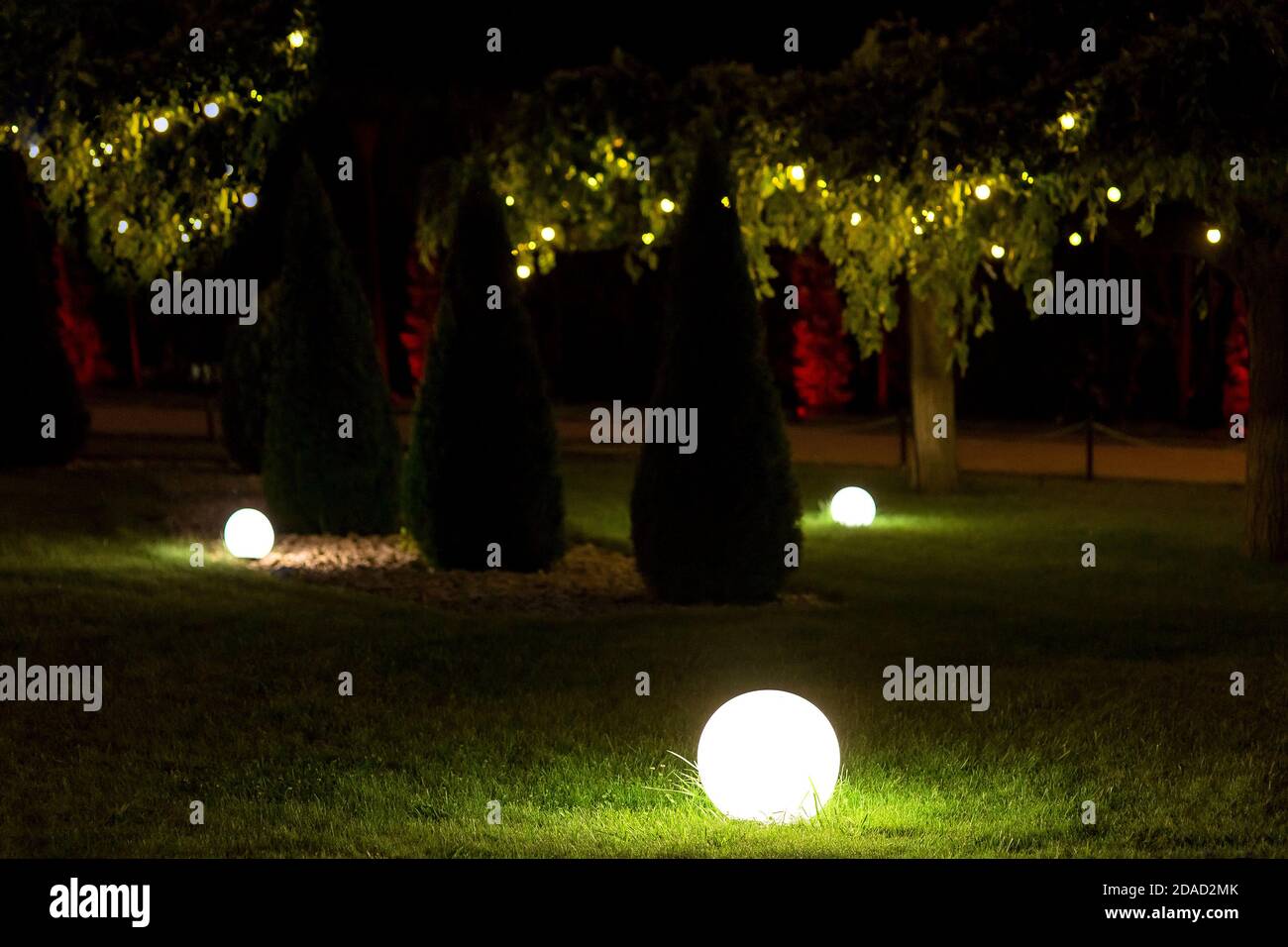 illumination landscape light backyard with electric ground lantern with ...