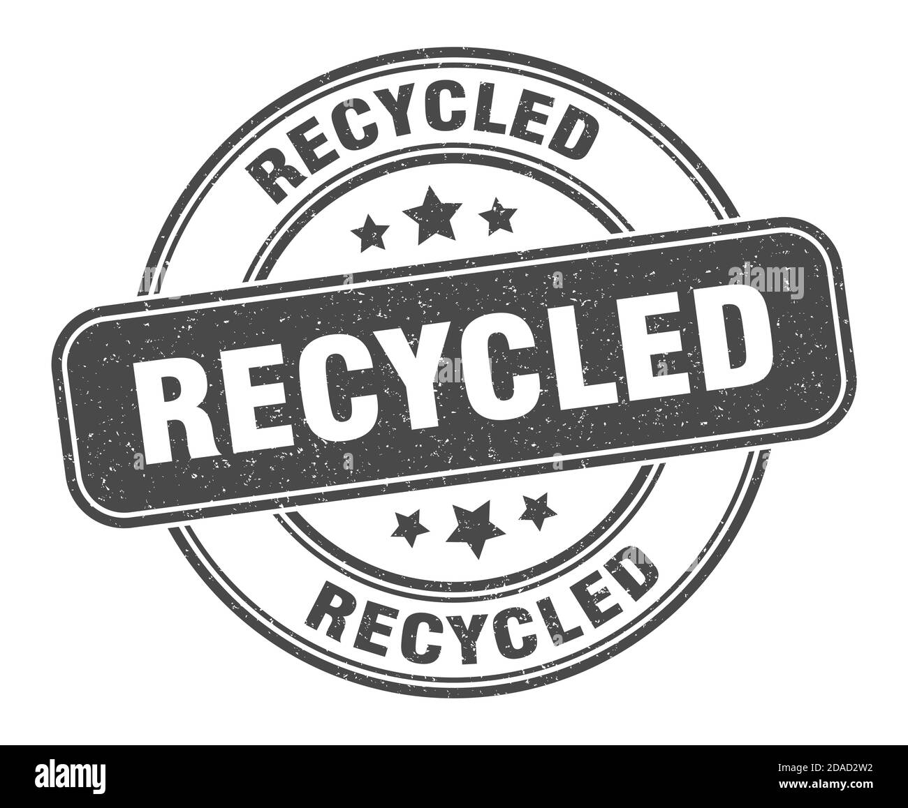 Recycled stamp Black and White Stock Photos & Images - Alamy