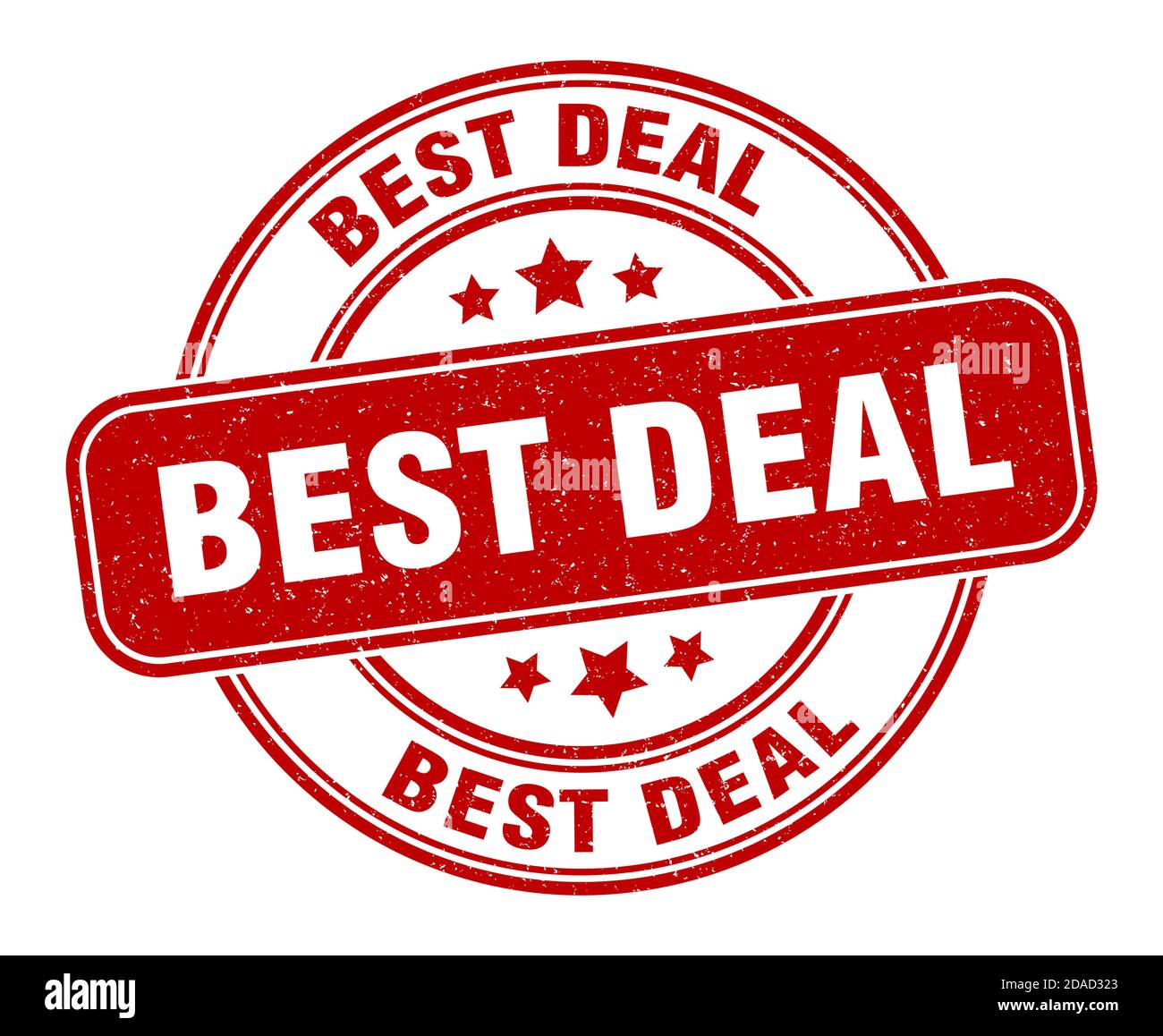 best deal stamp. best deal sign. round grunge label Stock Vector Image ...