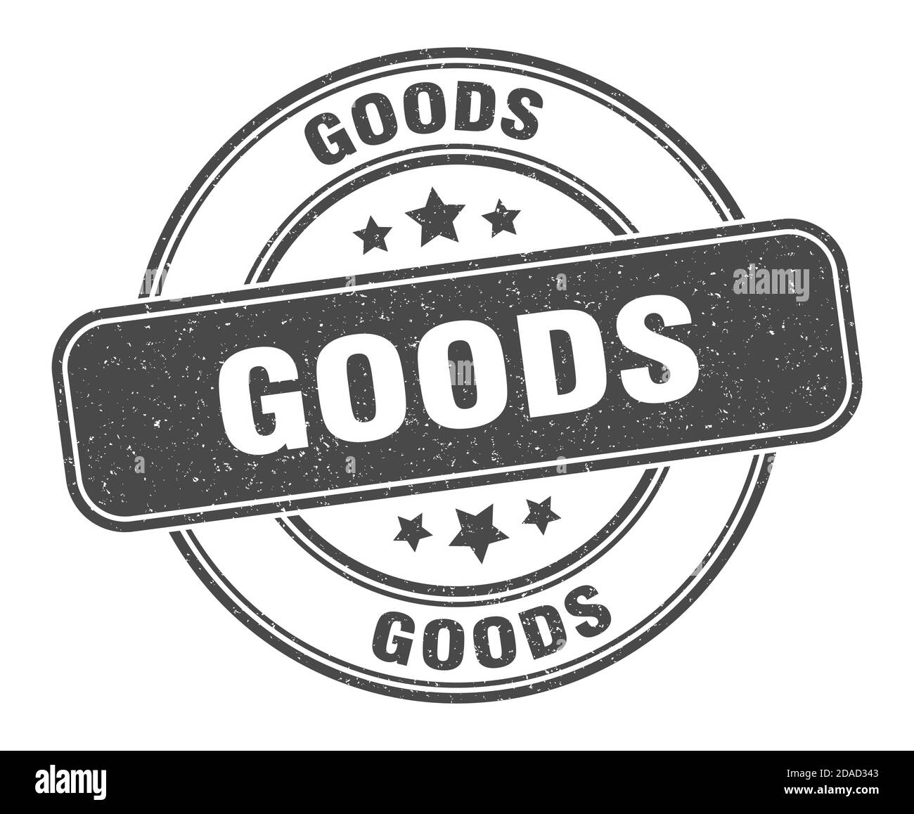 goods stamp. goods sign. round grunge label Stock Vector Image & Art ...