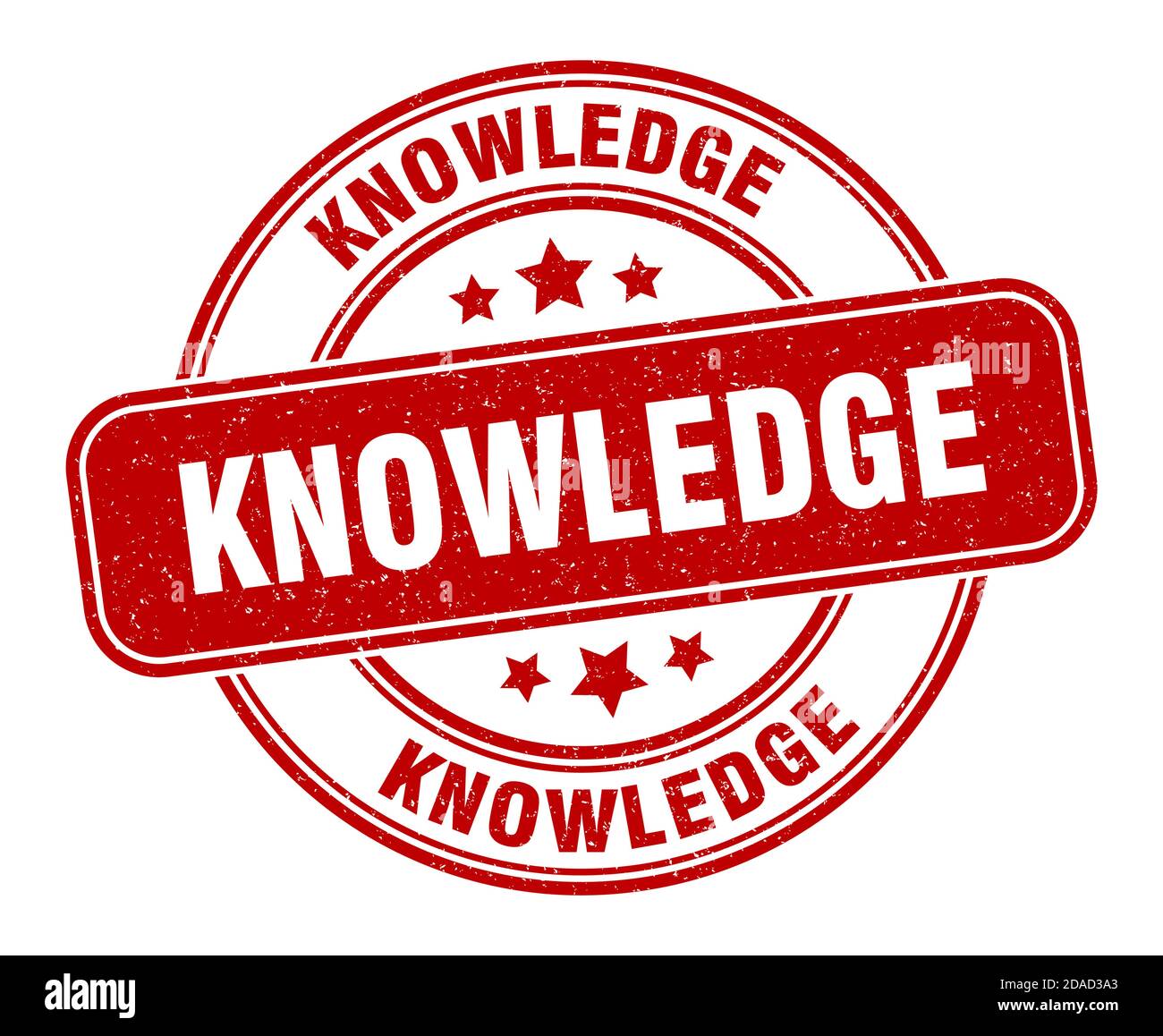 knowledge stamp. knowledge sign. round grunge label Stock Vector Image ...