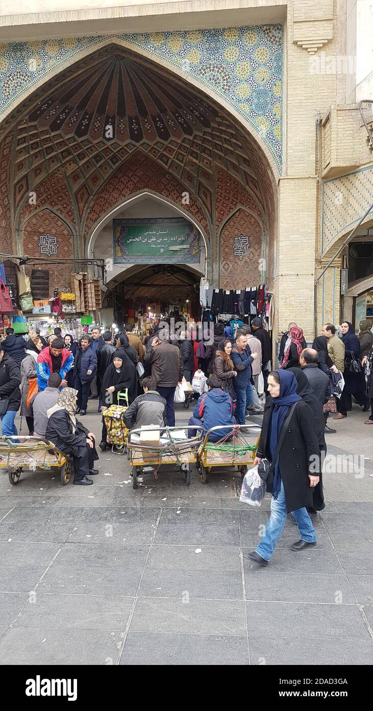 Market in Tehran, Iran Stock Photo - Alamy