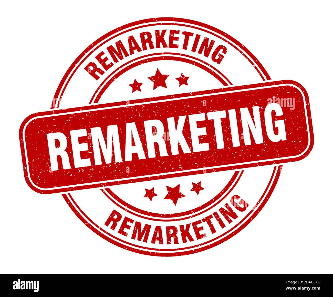 remarketing stamp. remarketing sign. round grunge label Stock Vector ...
