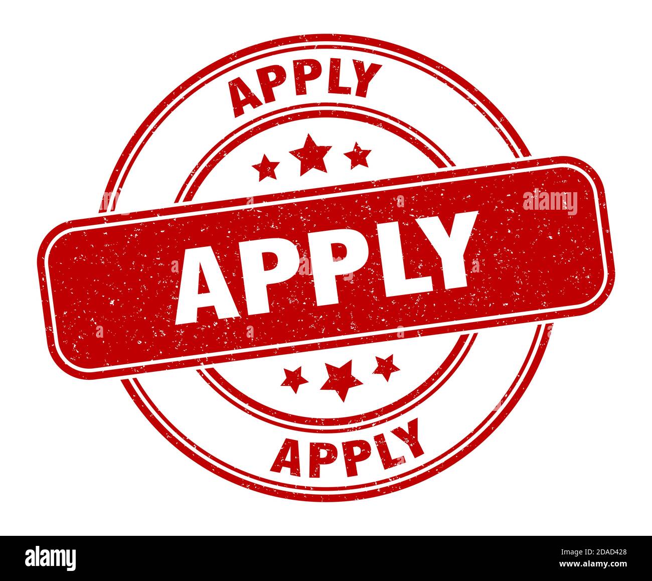 apply stamp. apply sign. round grunge label Stock Vector Image & Art ...