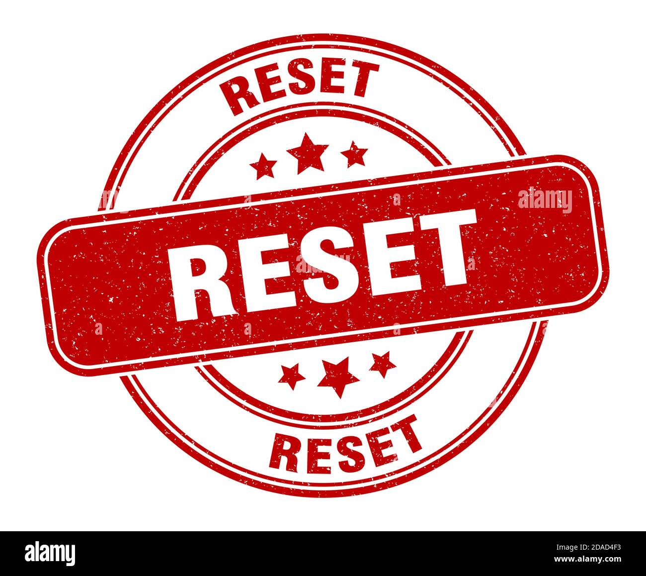 Reset seal hi-res stock photography and images - Alamy