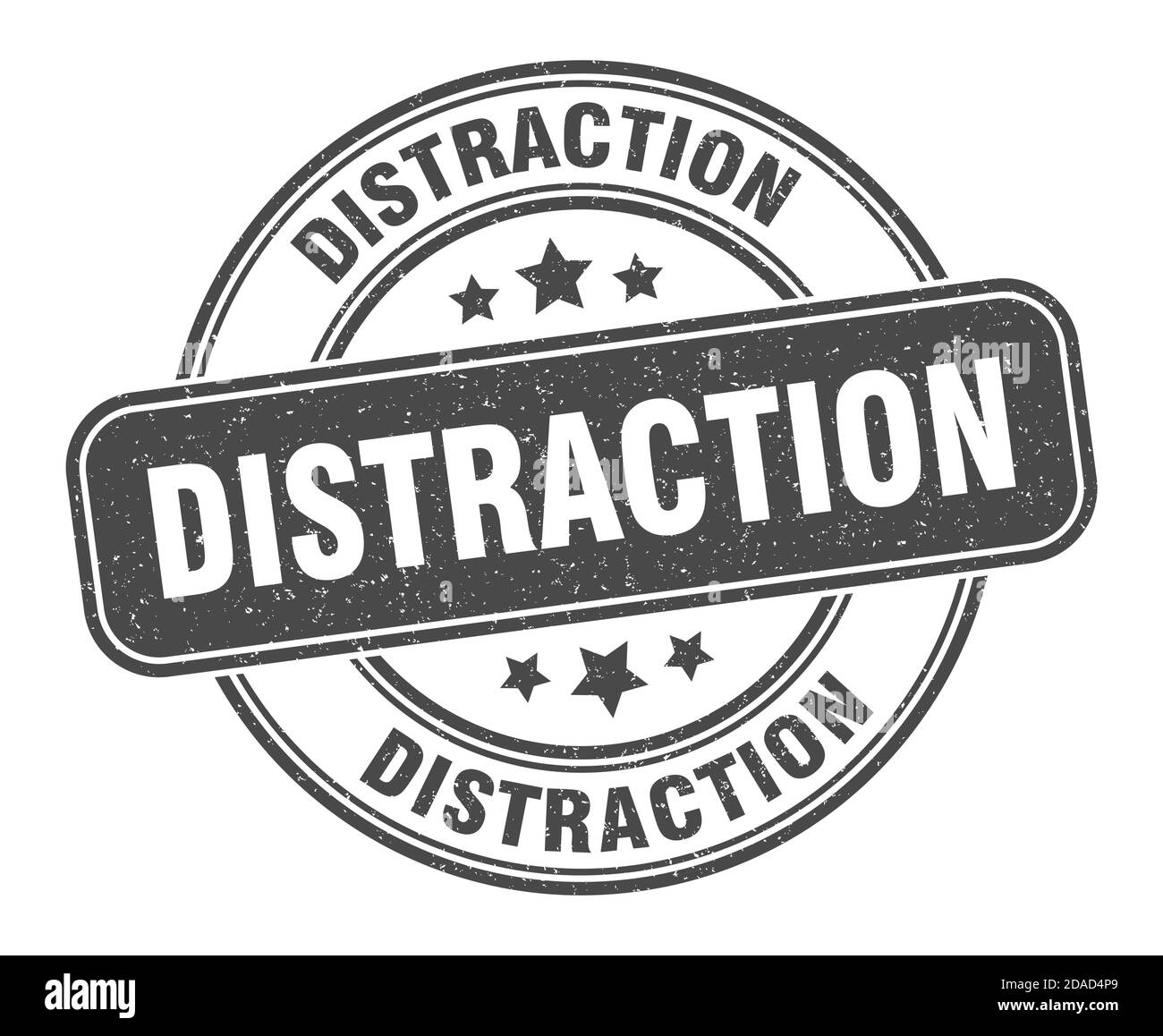 Distraction vector vectors Black and White Stock Photos & Images - Alamy