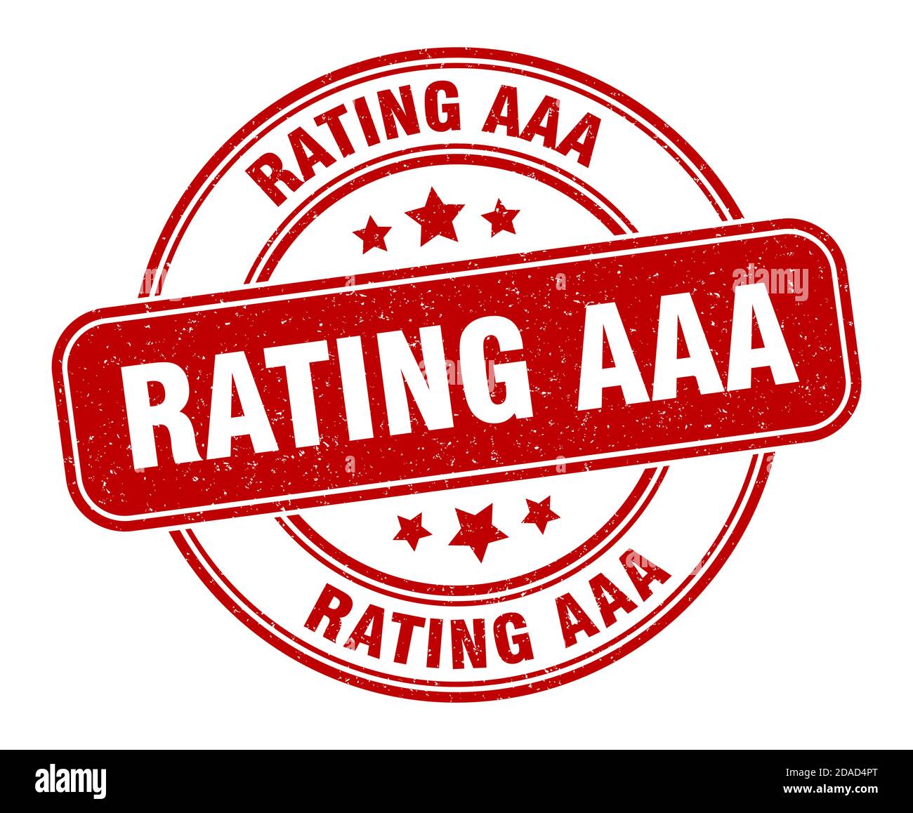 rating aaa stamp. rating aaa sign. round grunge label Stock Vector Image & Art - Alamy
